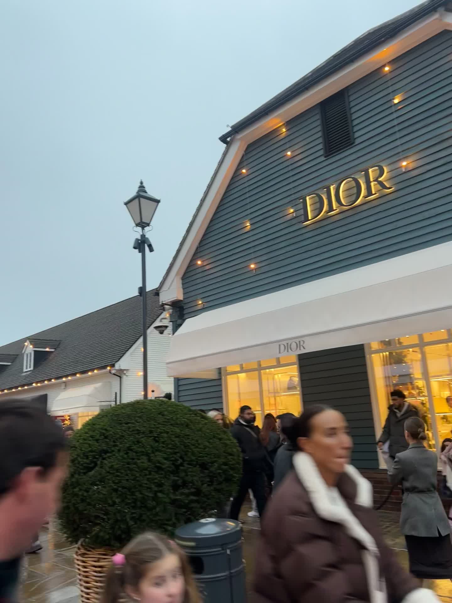 Busy Shopping Street at Designer Outlet Free Stock Video Footage ...