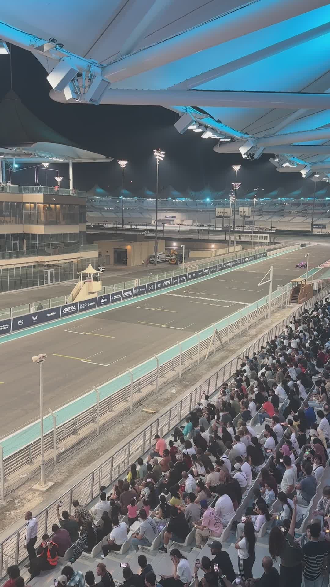 Exciting Formula 1 Track Race with Crowds Free Stock Video Footage ...