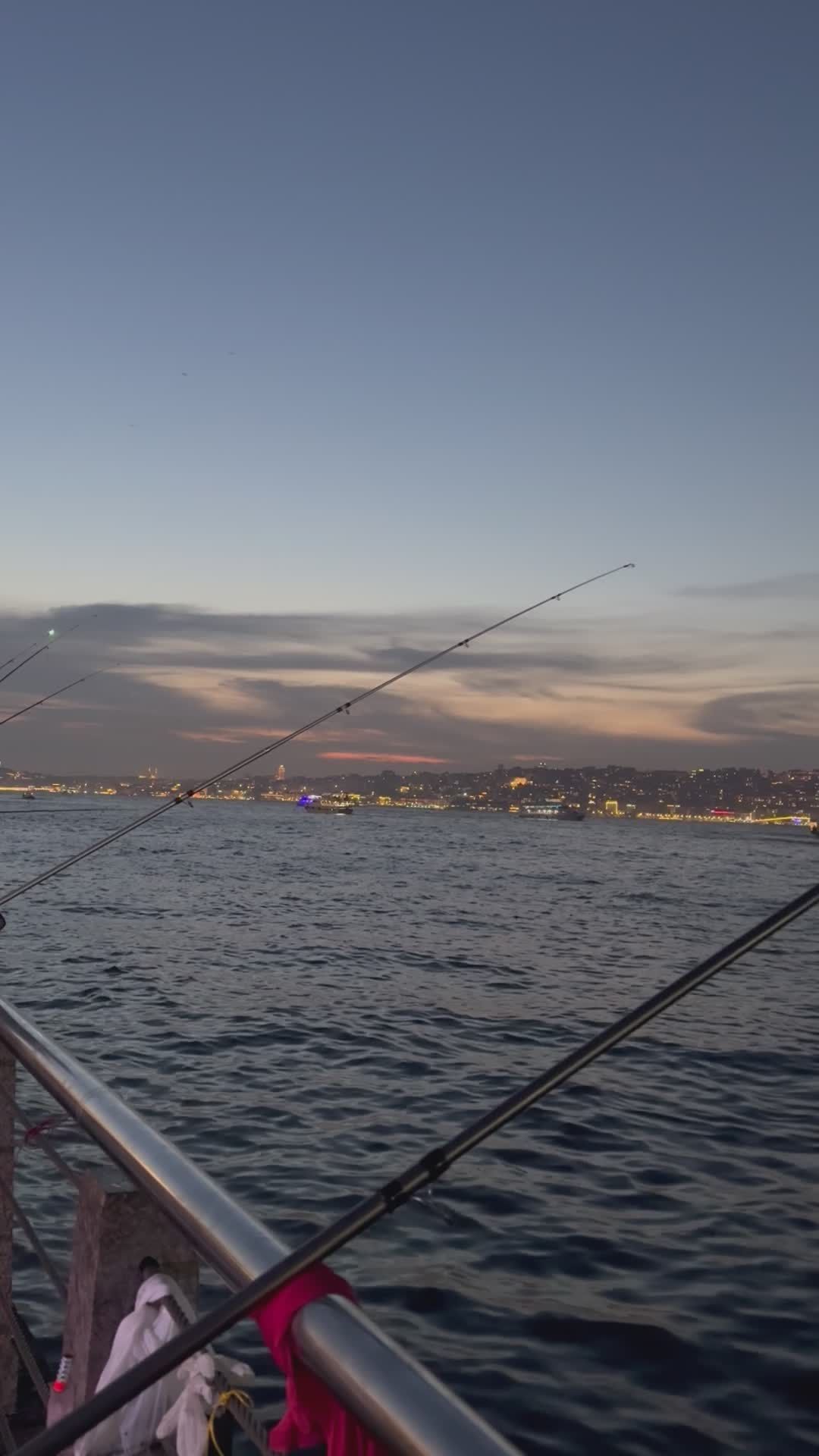 Serene Sunset Fishing on a Quiet Lake Free Stock Video Footage, Royalty ...