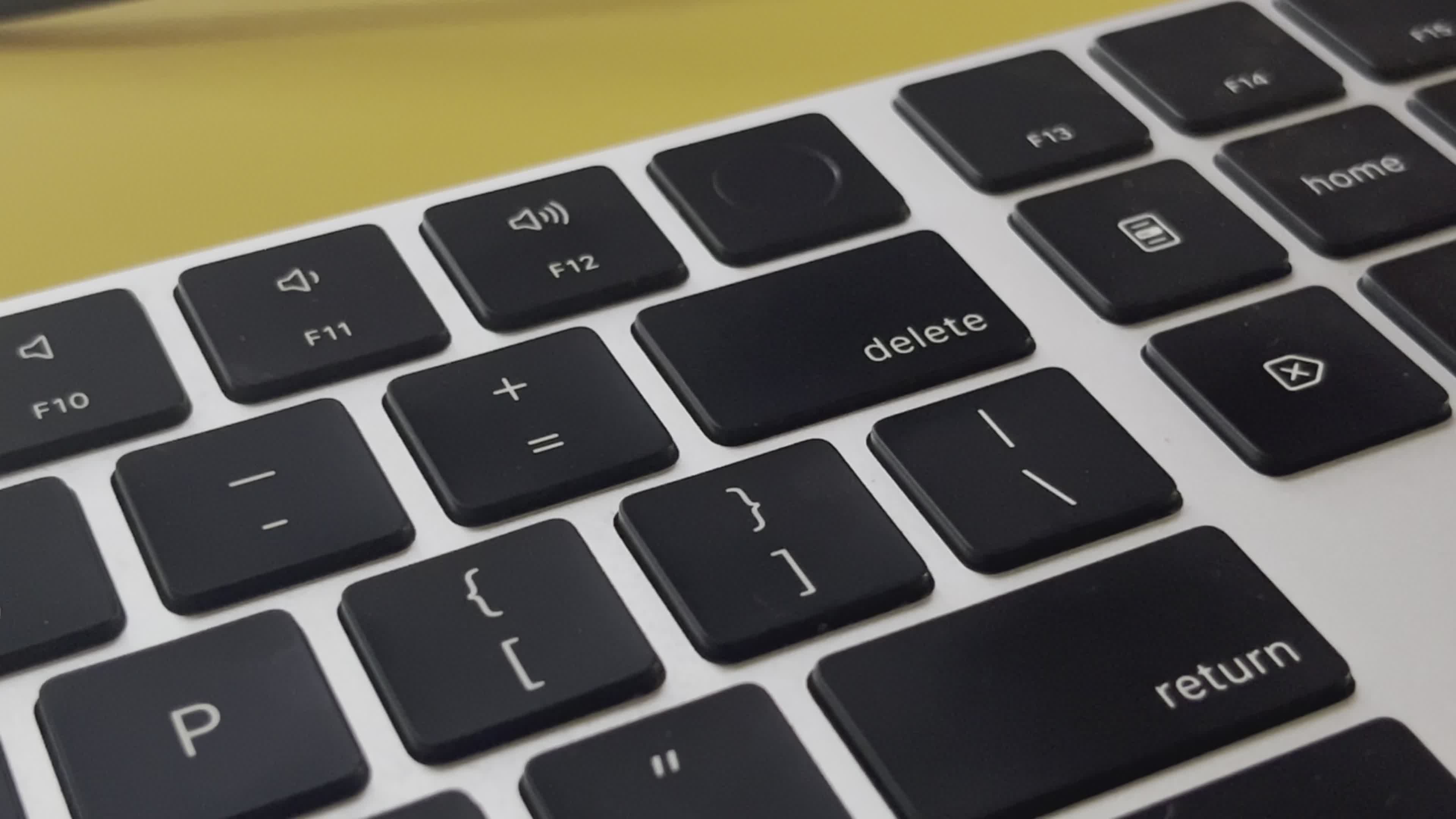 Finger Pressing Delete Key on Keyboard Free Stock Video Footage ...