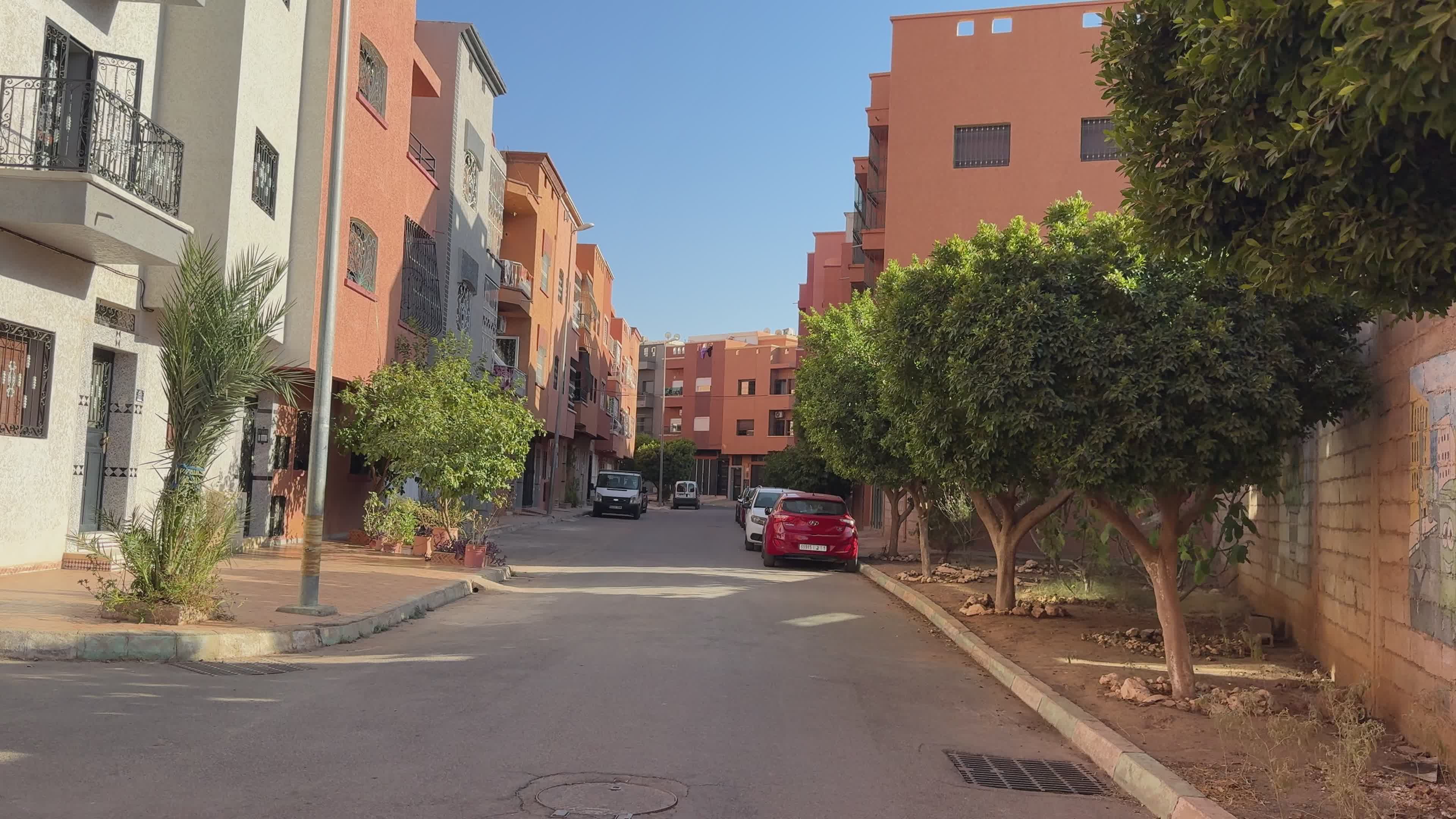 Peaceful Street in Beni Mellal, Morocco Free Stock Video Footage ...