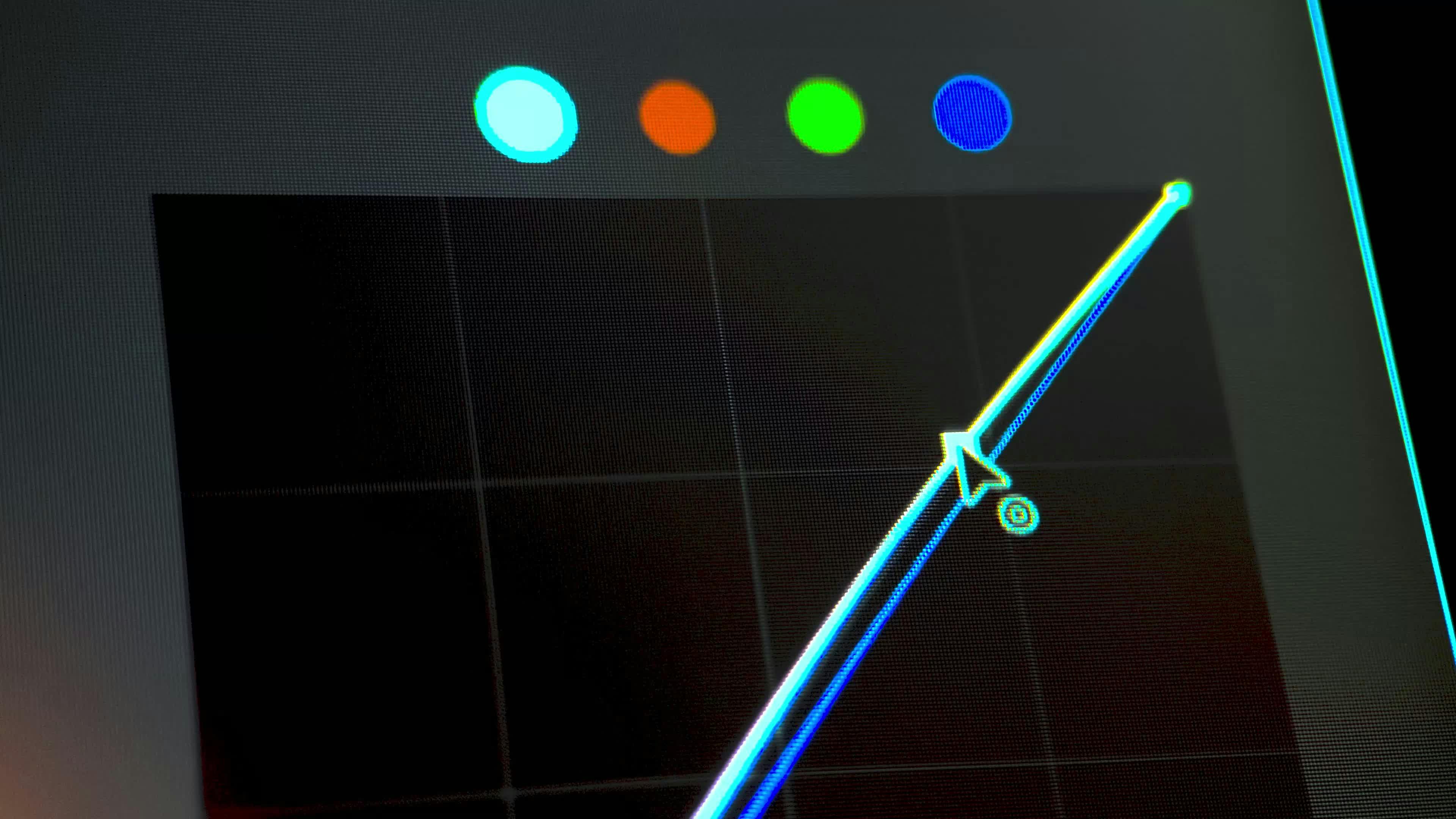 Advanced Color Correction Interface Display Free Stock Video Footage ...