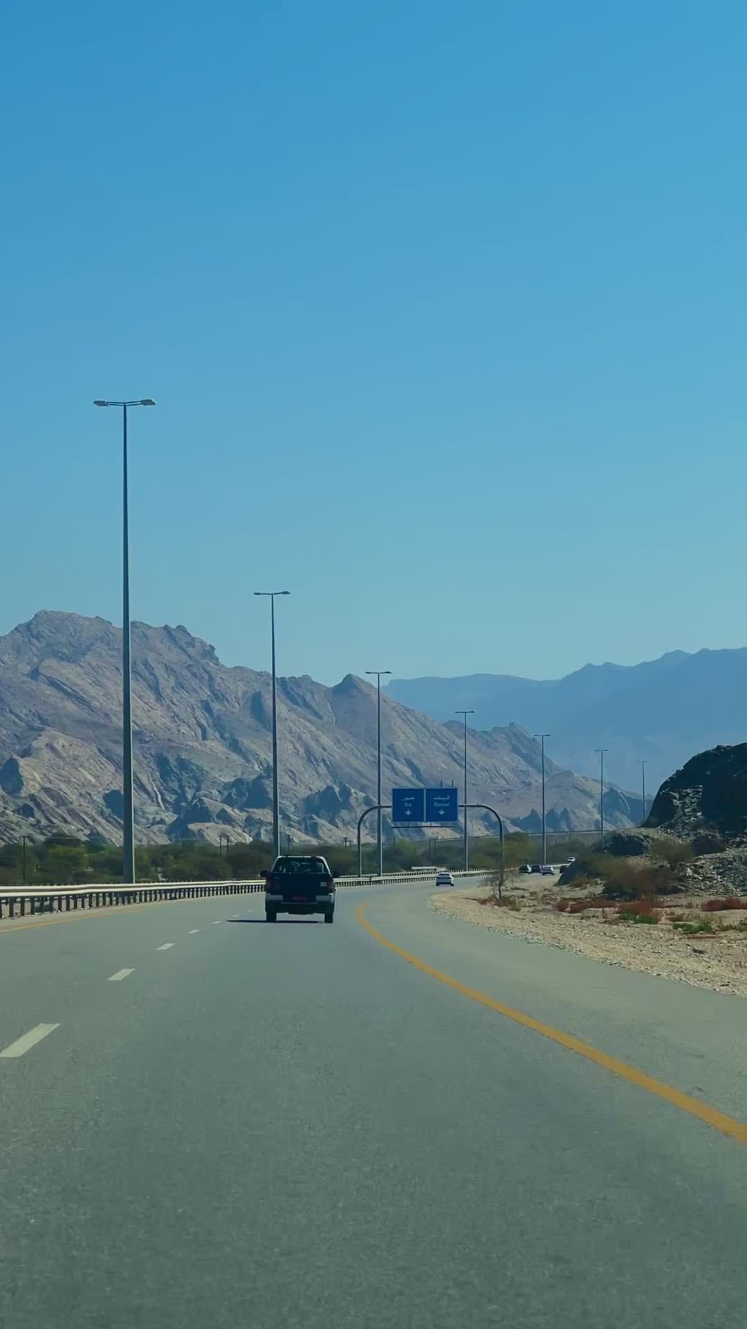 Scenic Drive through Mountain Highway Free Stock Video Footage, Royalty ...