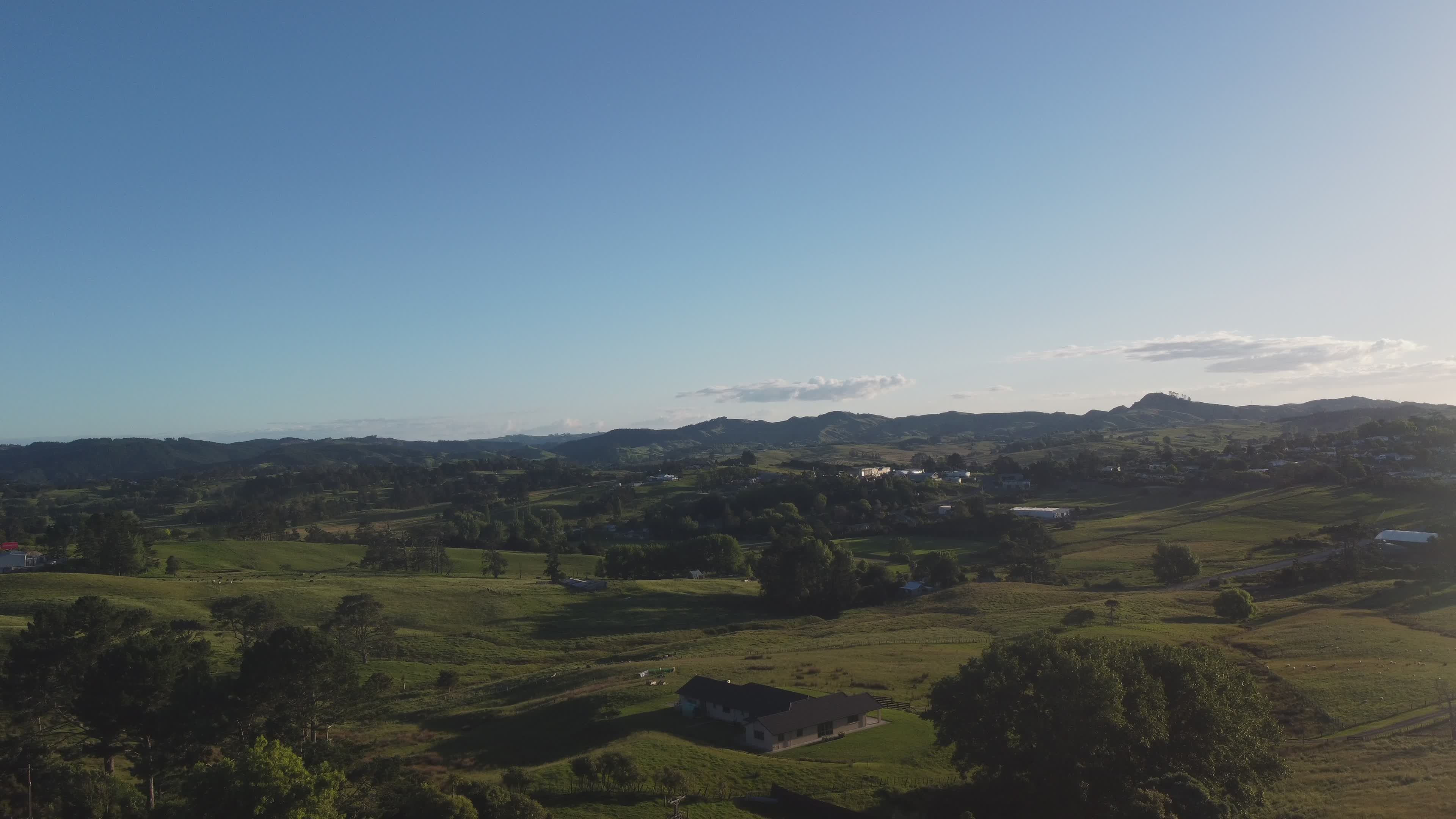 Scenic Aerial View of Hamilton, New Zealand Free Stock Video Footage ...