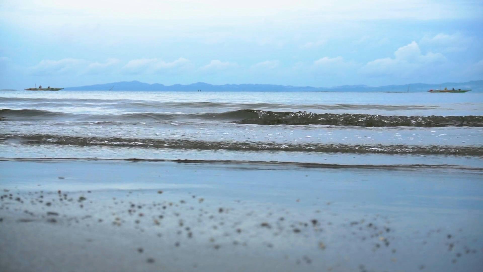 Compilation Video Of Everyday Scenery In A Beach Free Stock Video ...