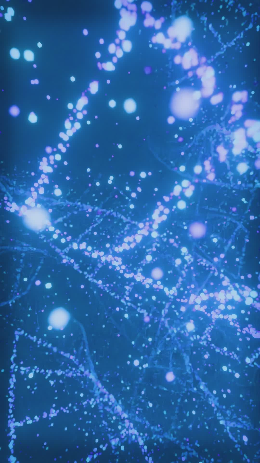 Dynamic Blue DNA Helix Animation in Motion Free Stock Video Footage ...