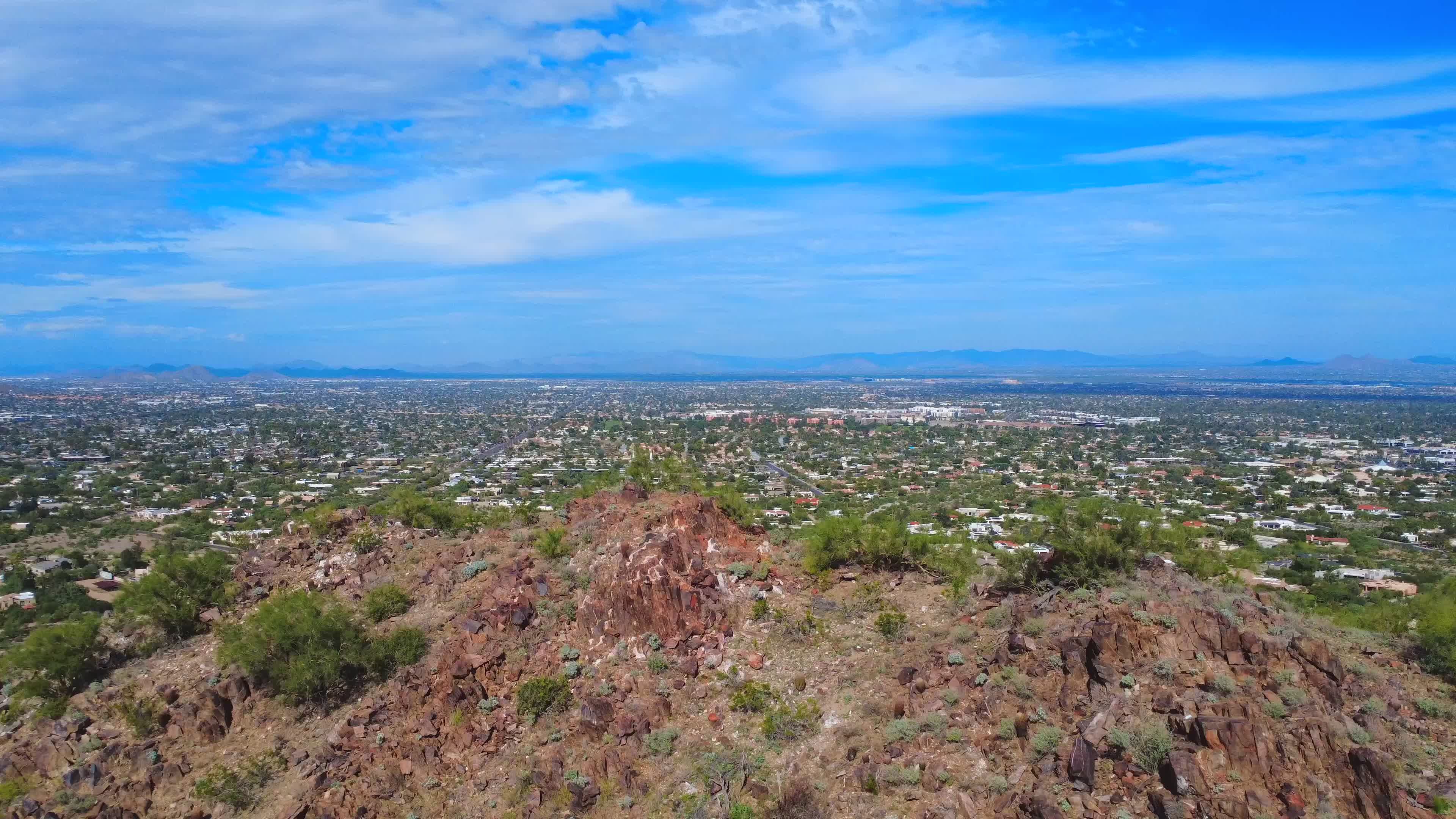 Stunning Aerial View of Arizona Landscape Free Stock Video Footage ...