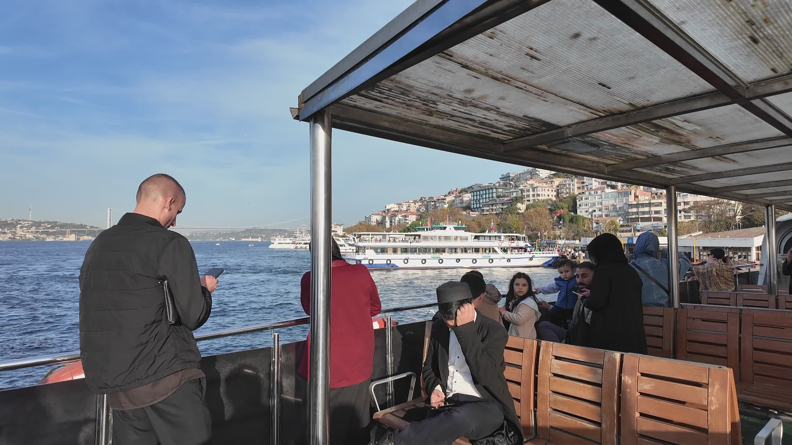 Scenic Boat Ride Along Istanbul's Waterfront Free Stock Video Footage ...