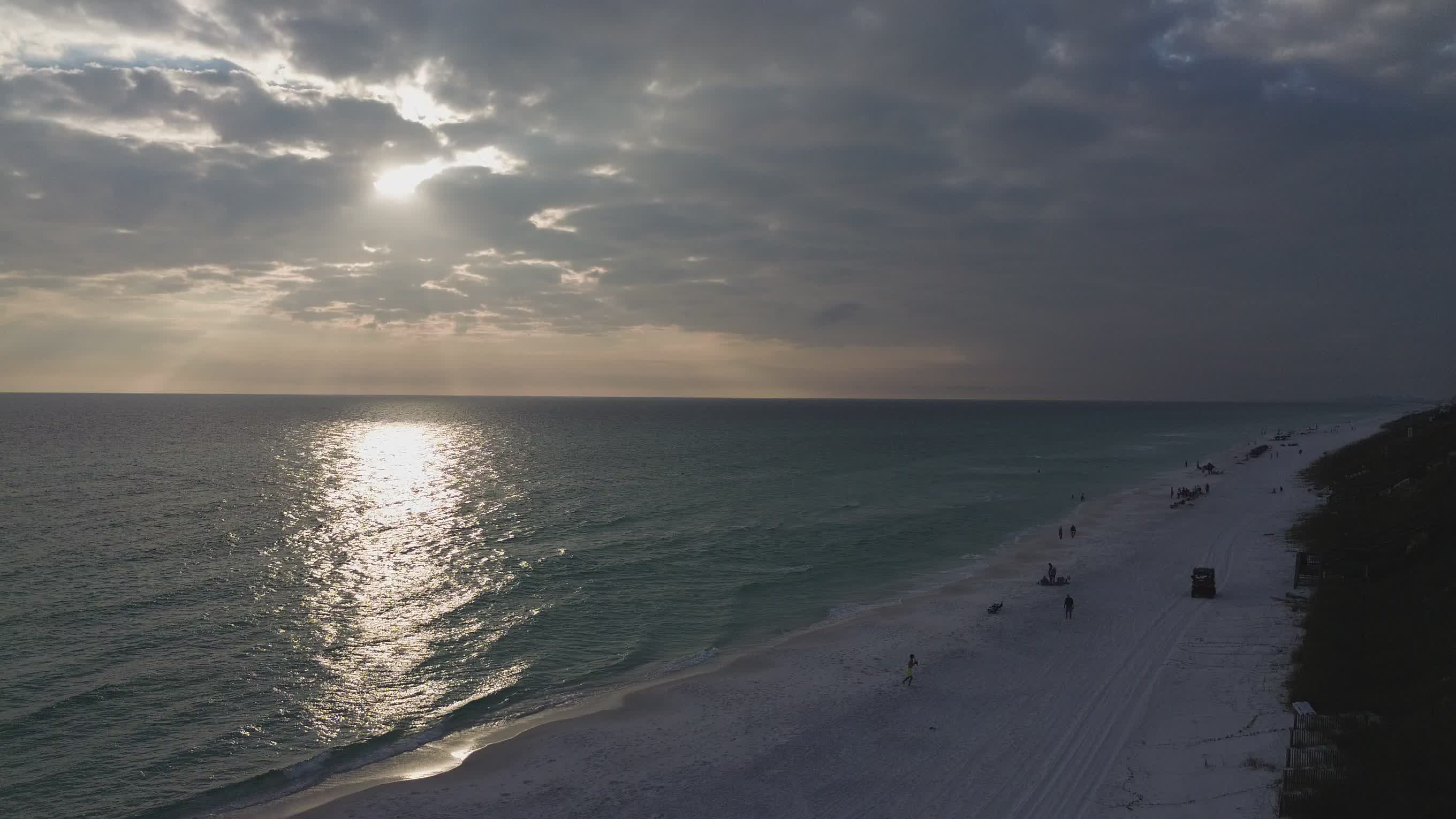 Stunning Sunset Over Serene Ocean Waves Free Stock Video Footage ...