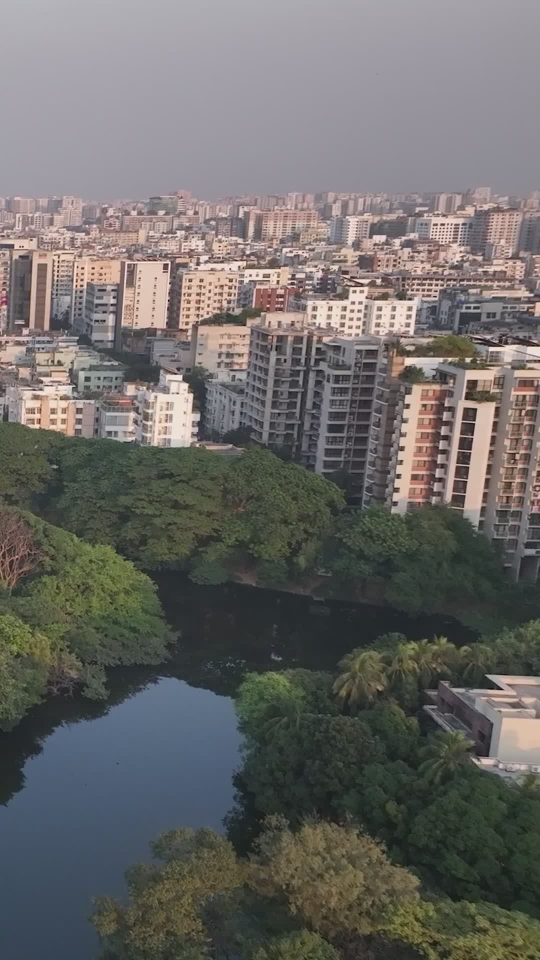 4K Aerial View of Dhaka Cityscape Free Stock Video Footage, Royalty ...