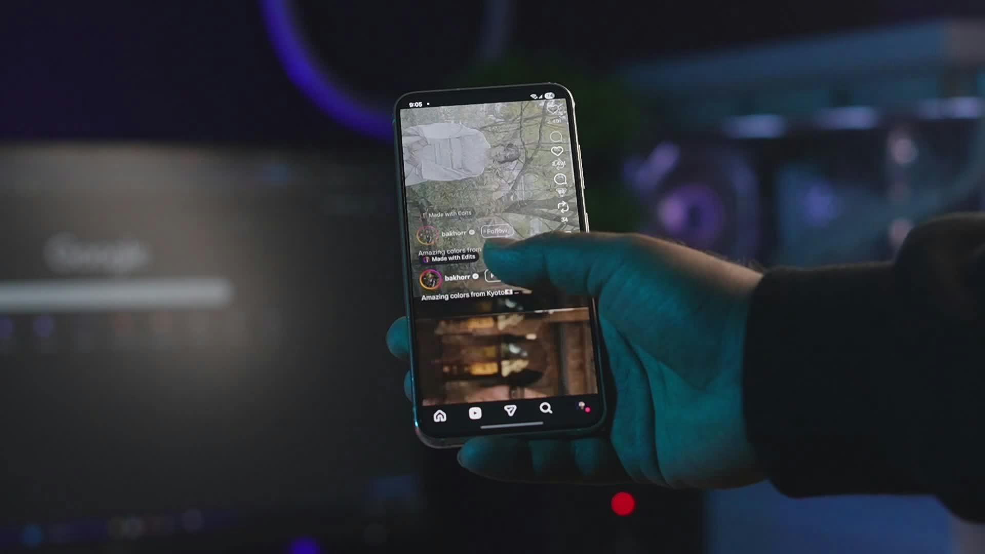 Défilement De Clips Vidéo Sur Smartphone · Vidéo gratuite