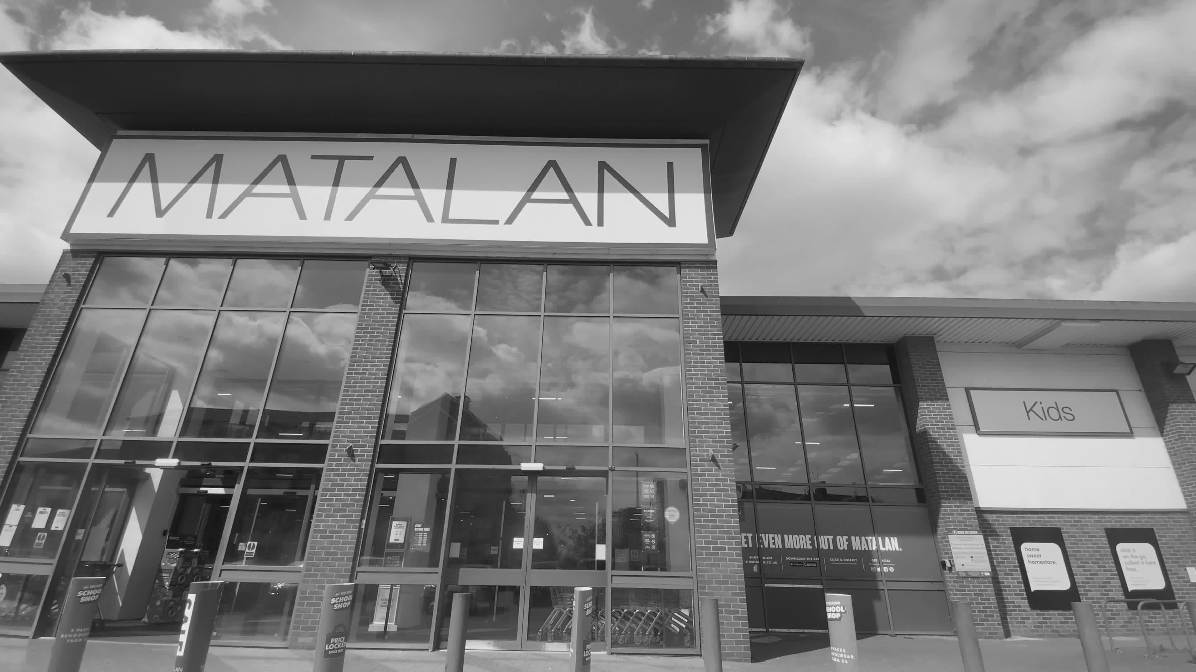 Matalan Storefront on a Bright Day Free Stock Video Footage, Royalty ...