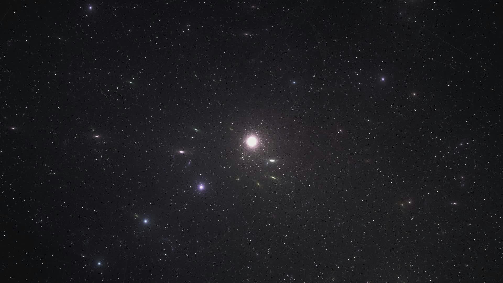 Stunning Cosmic Animation: Stars and Galaxies Free Stock Video Footage ...