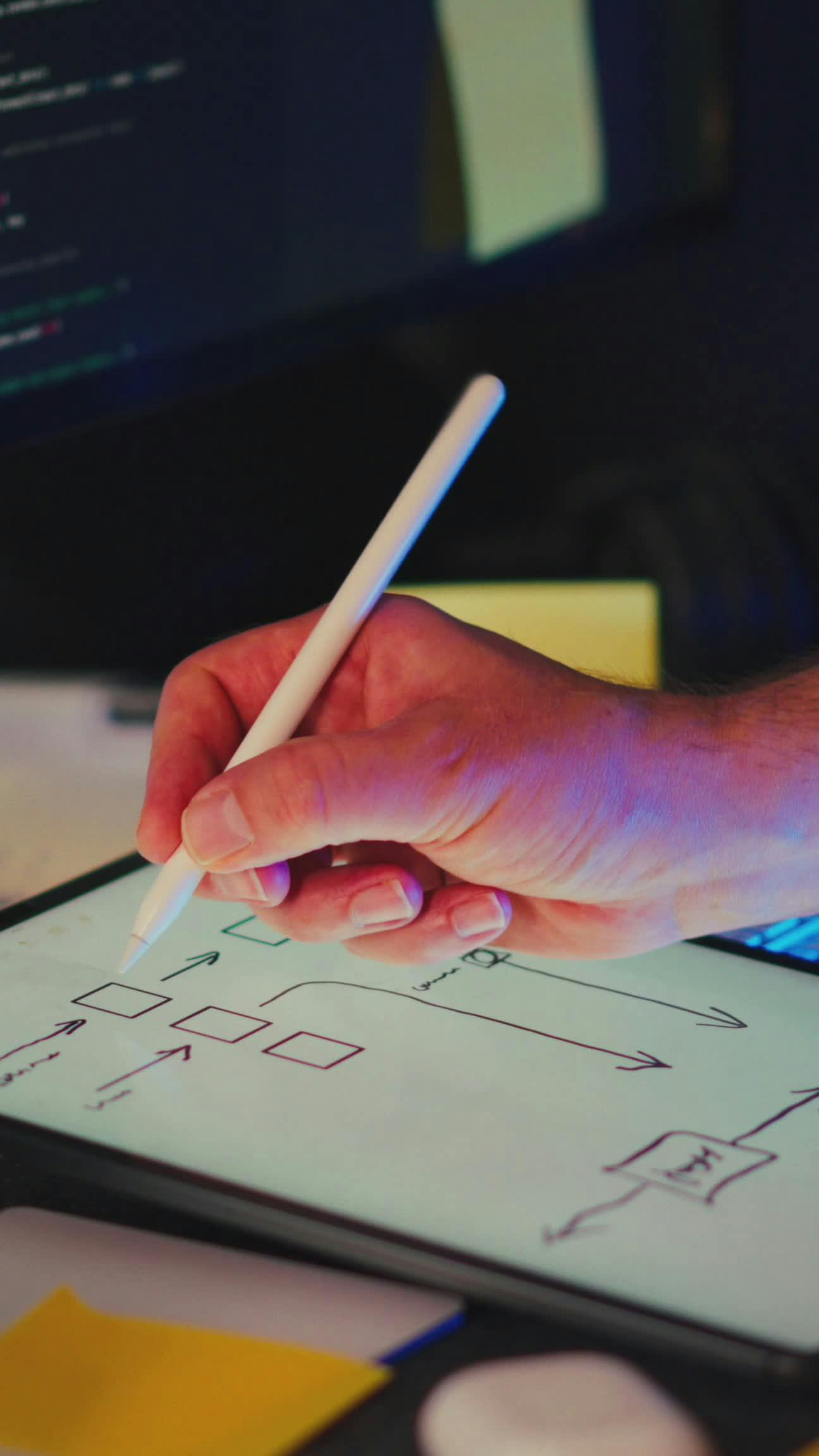 Vídeo profissional gratuito de agulha, ambiente de trabalho, aplicativo ...