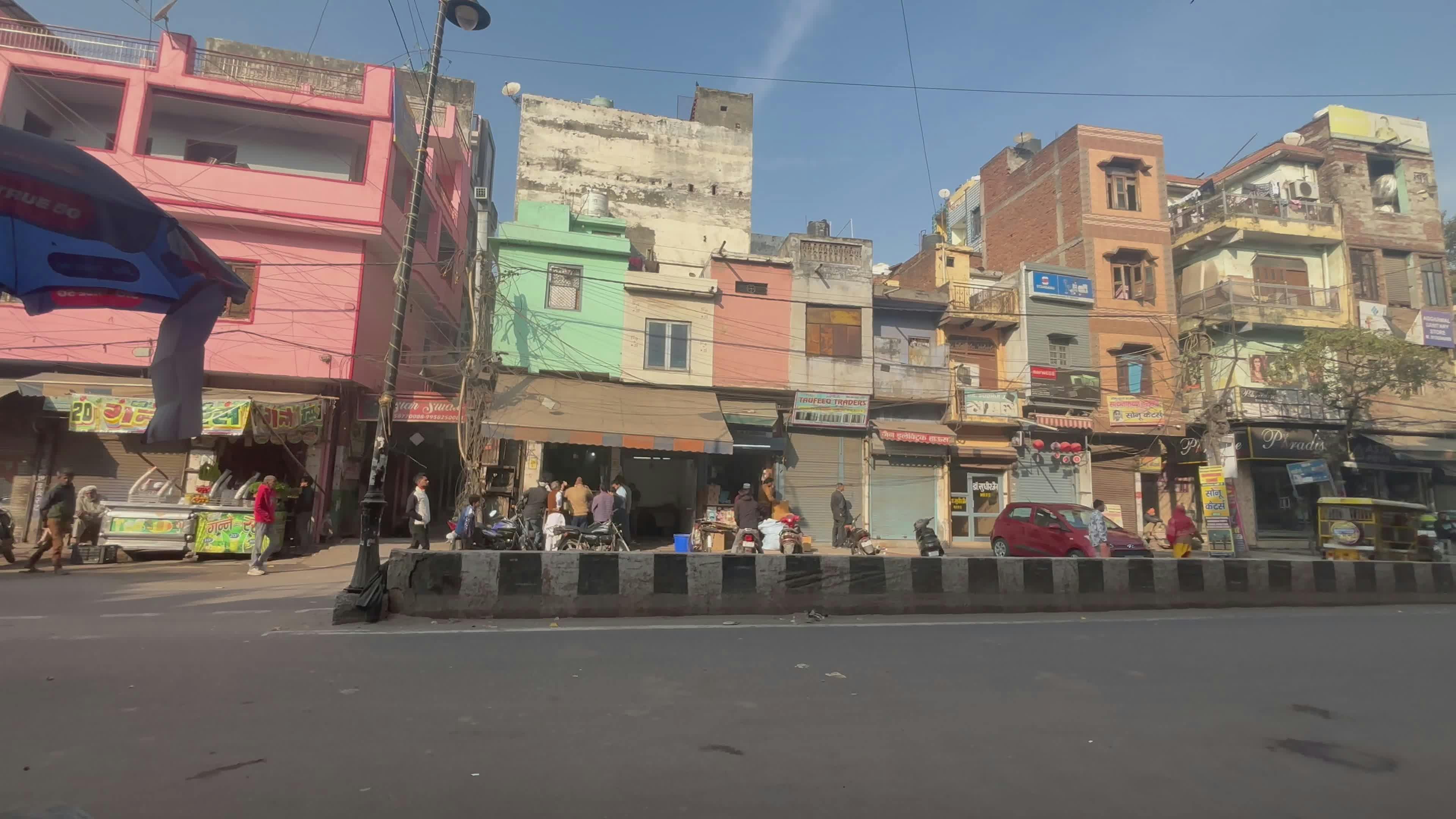 Bustling Street Life in Urban India Free Stock Video Footage, Royalty ...