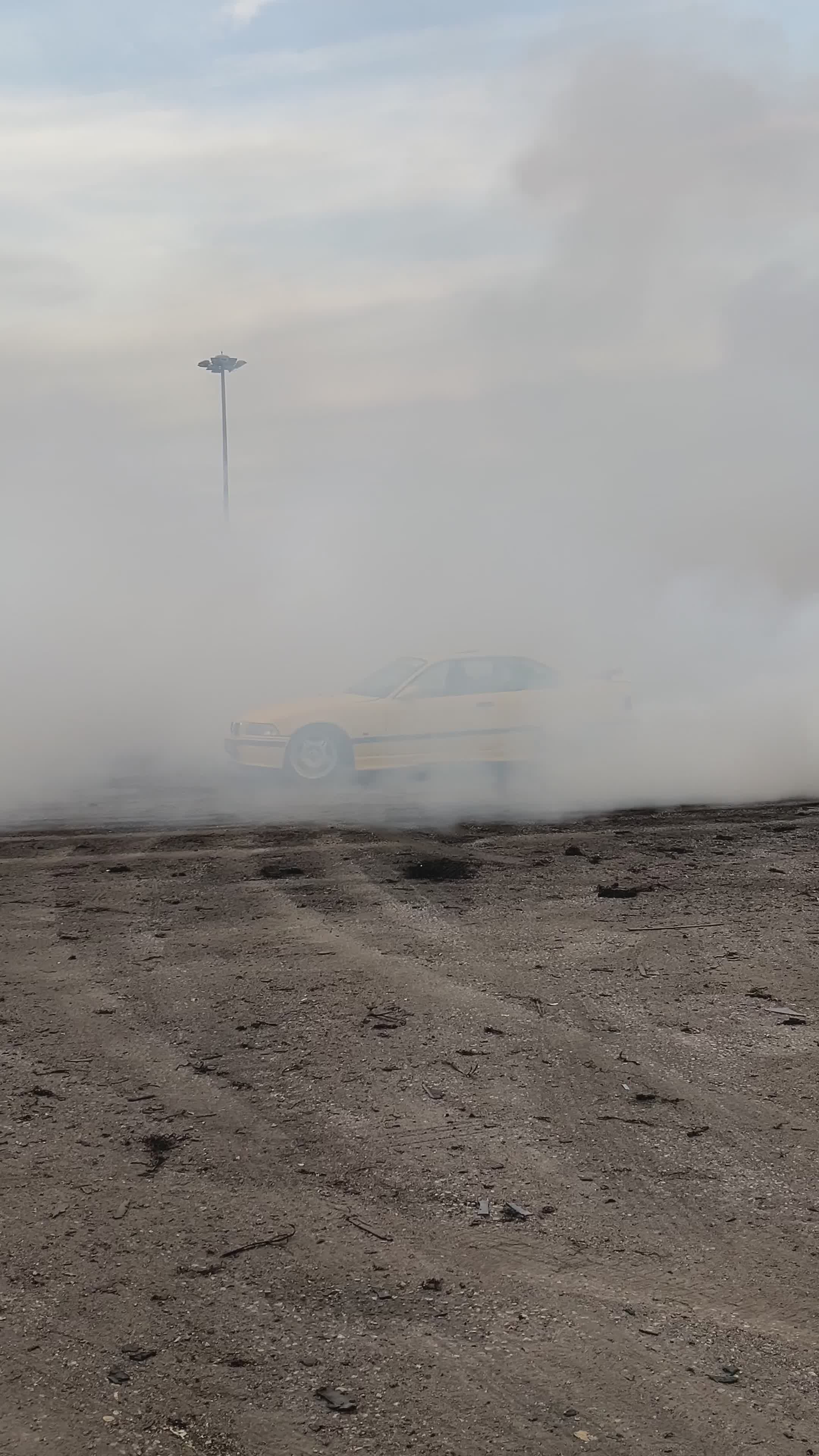 Car Drifting Through Dusty Open Terrain Free Stock Video Footage ...