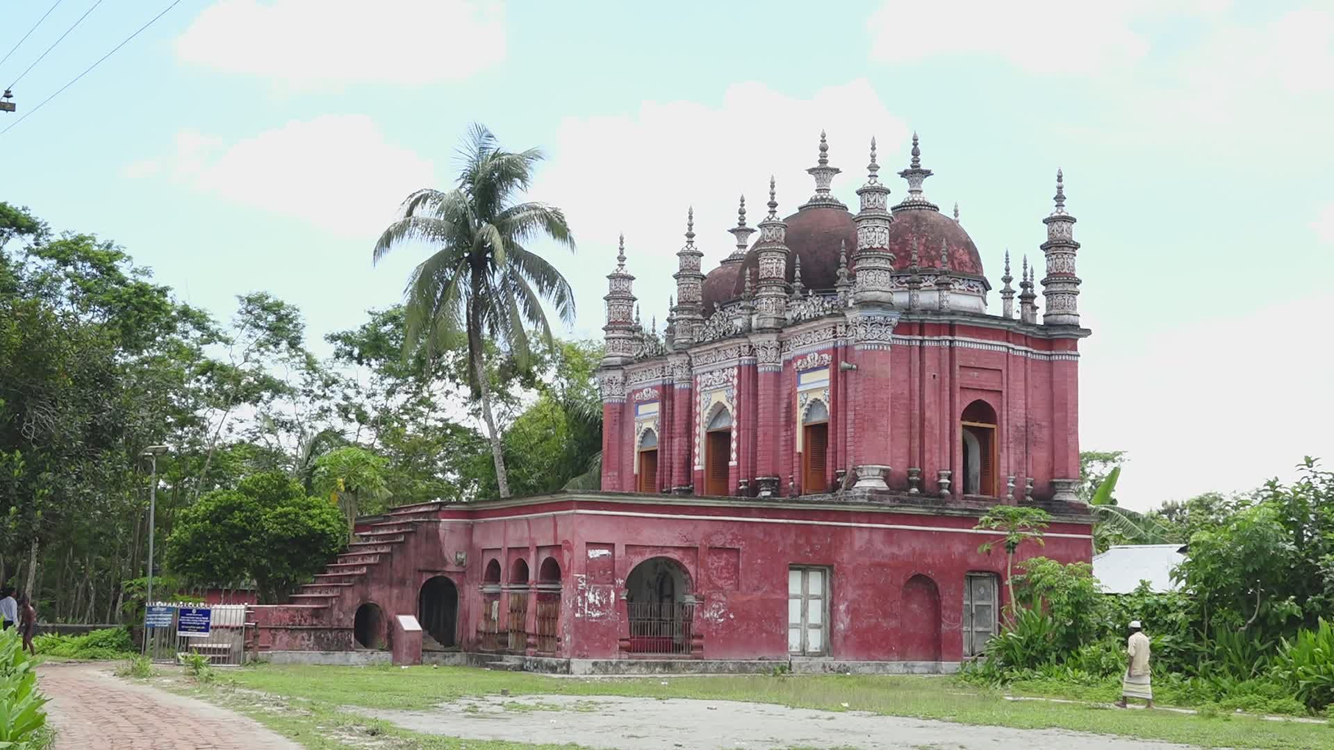 Historic Barishal Temple in Scenic Village Setting Free Stock Video ...