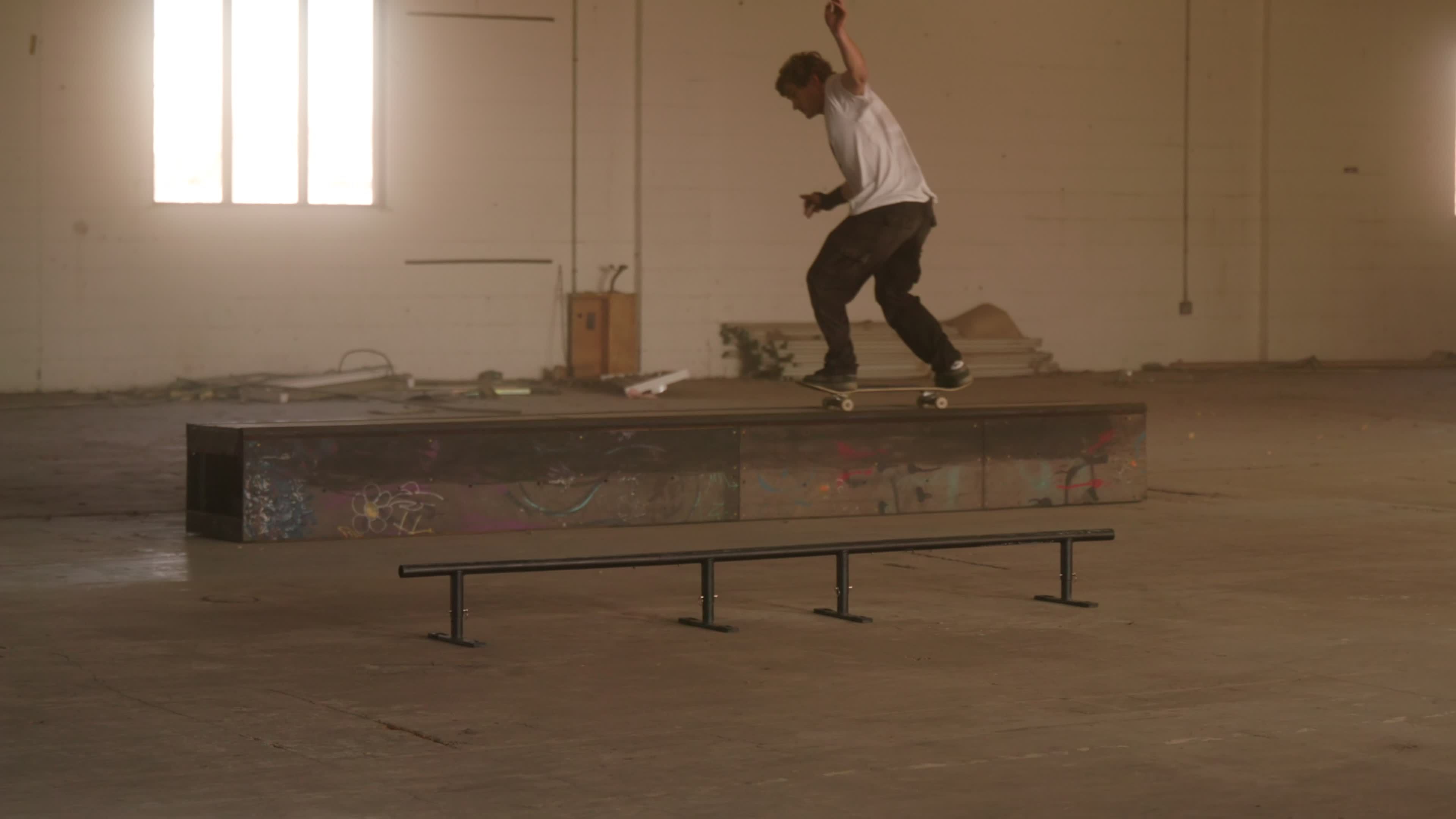 Dynamic Indoor Skateboarding Tricks Compilation Free Stock Video ...