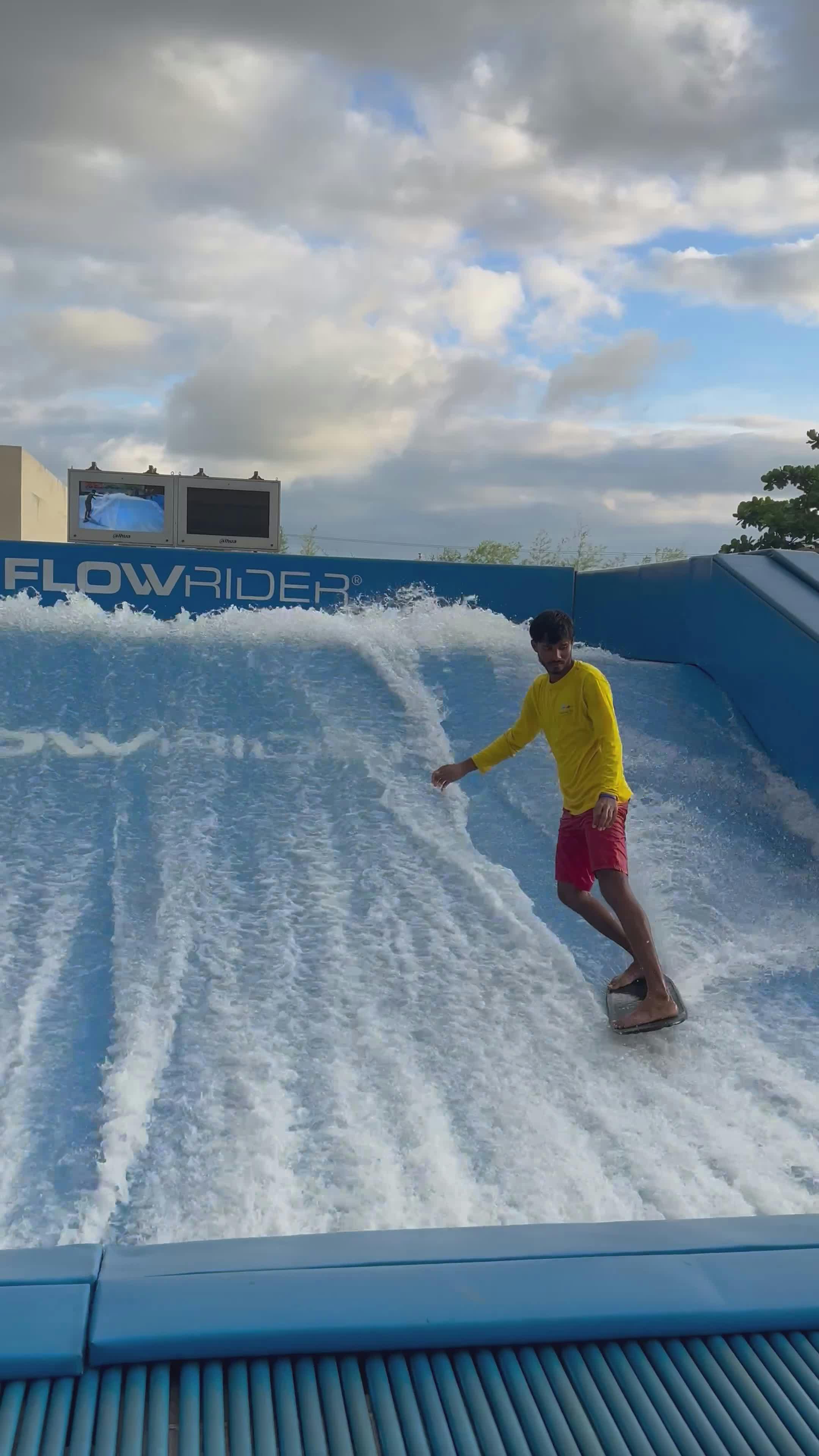 Exciting Water Park Adventure on a Sunny Day Free Stock Video Footage ...