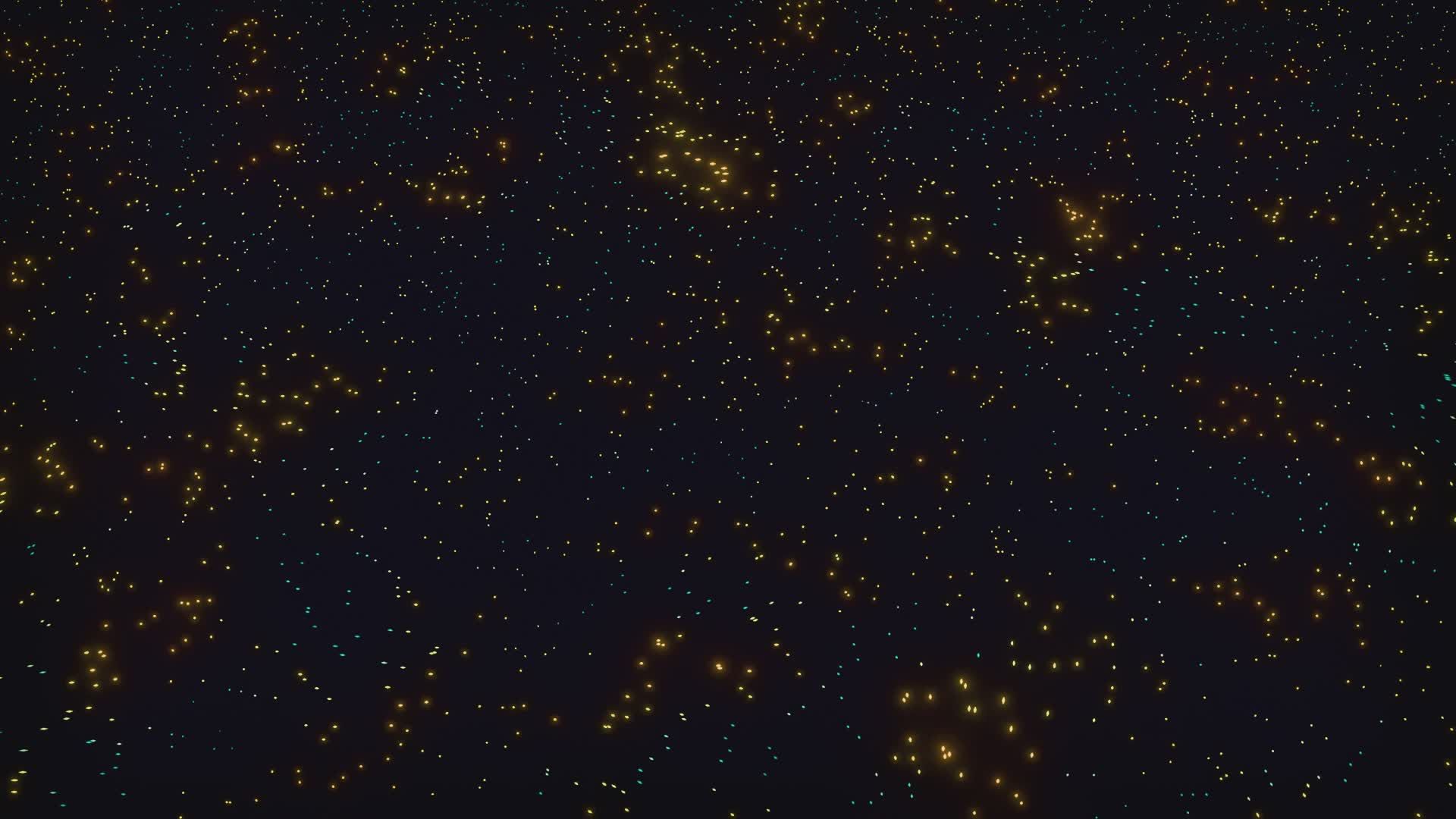 Abstract Glowing Particles Animation Free Stock Video Footage, Royalty ...