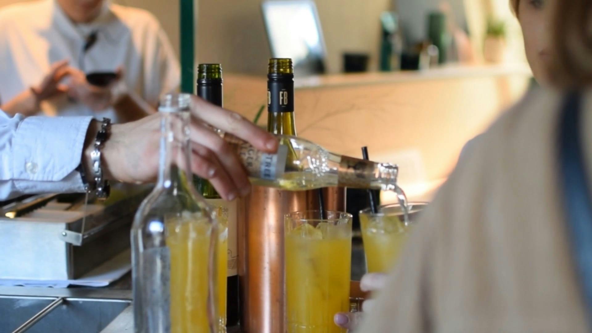 People In A Bar Having Drinks Free Stock Video Footage, Royalty-Free 4K ...