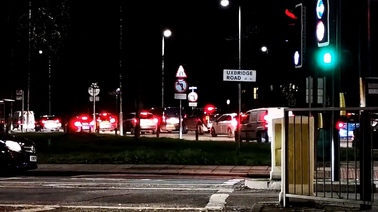 Heavy Traffic In Time Lapse Free Stock Video Footage, Royalty-Free 4K ...