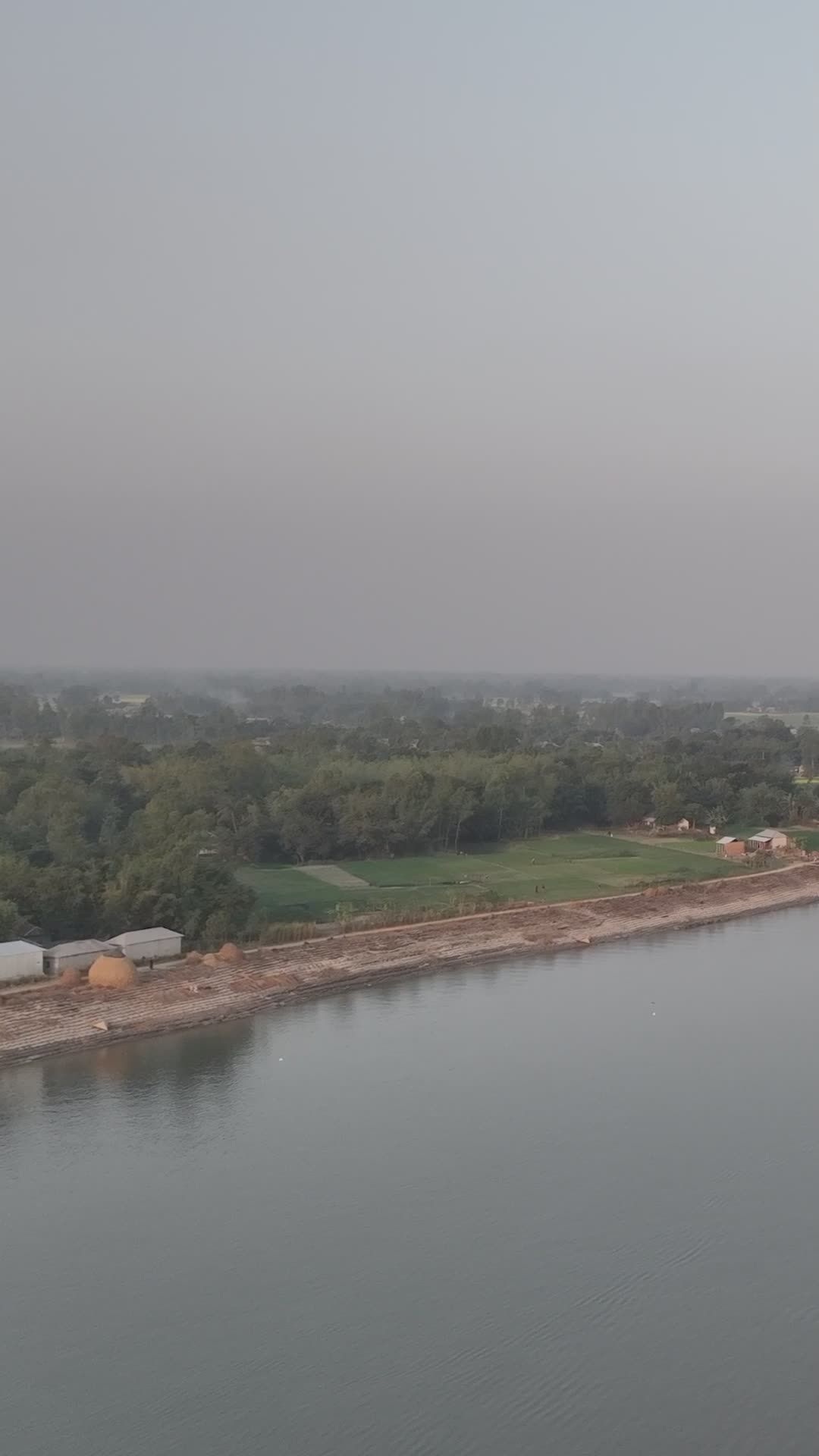 Scenic Aerial View of Jamuna River, Bangladesh Free Stock Video Footage ...