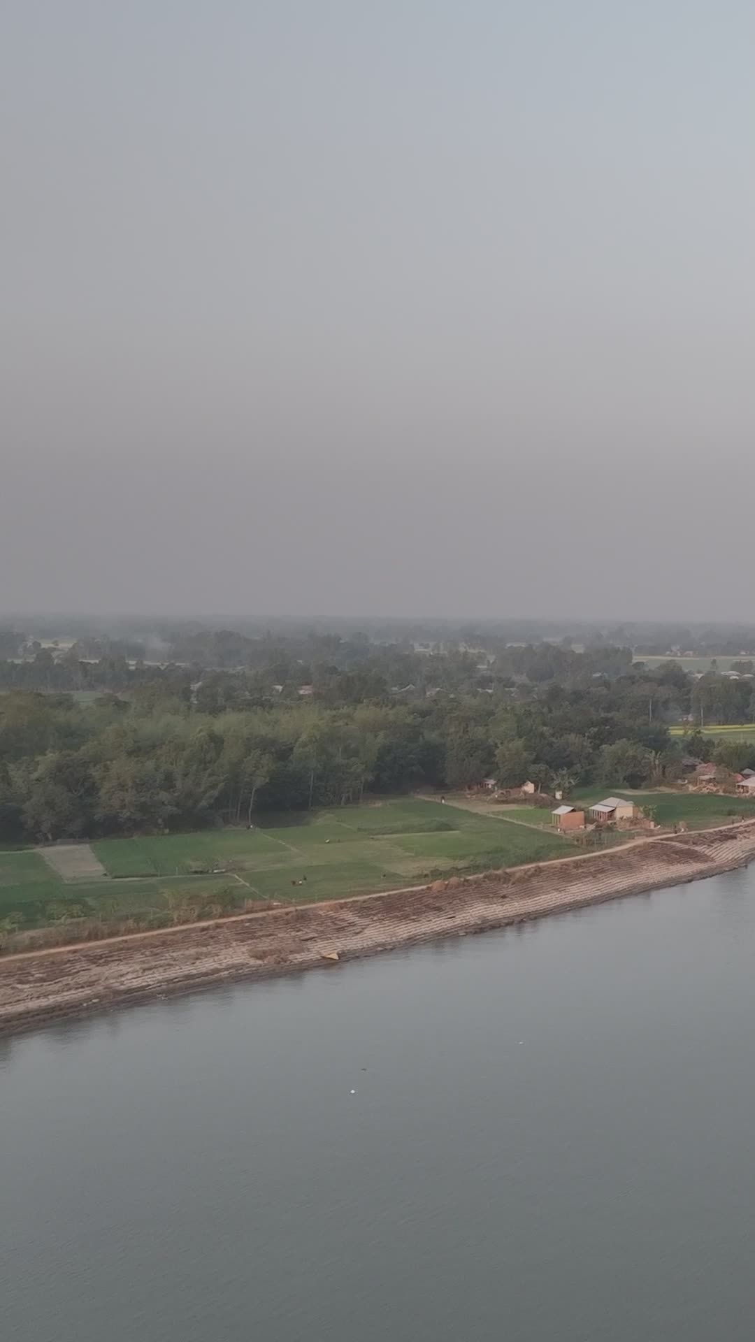 Scenic Aerial View of Jamuna River, Bangladesh Free Stock Video Footage ...
