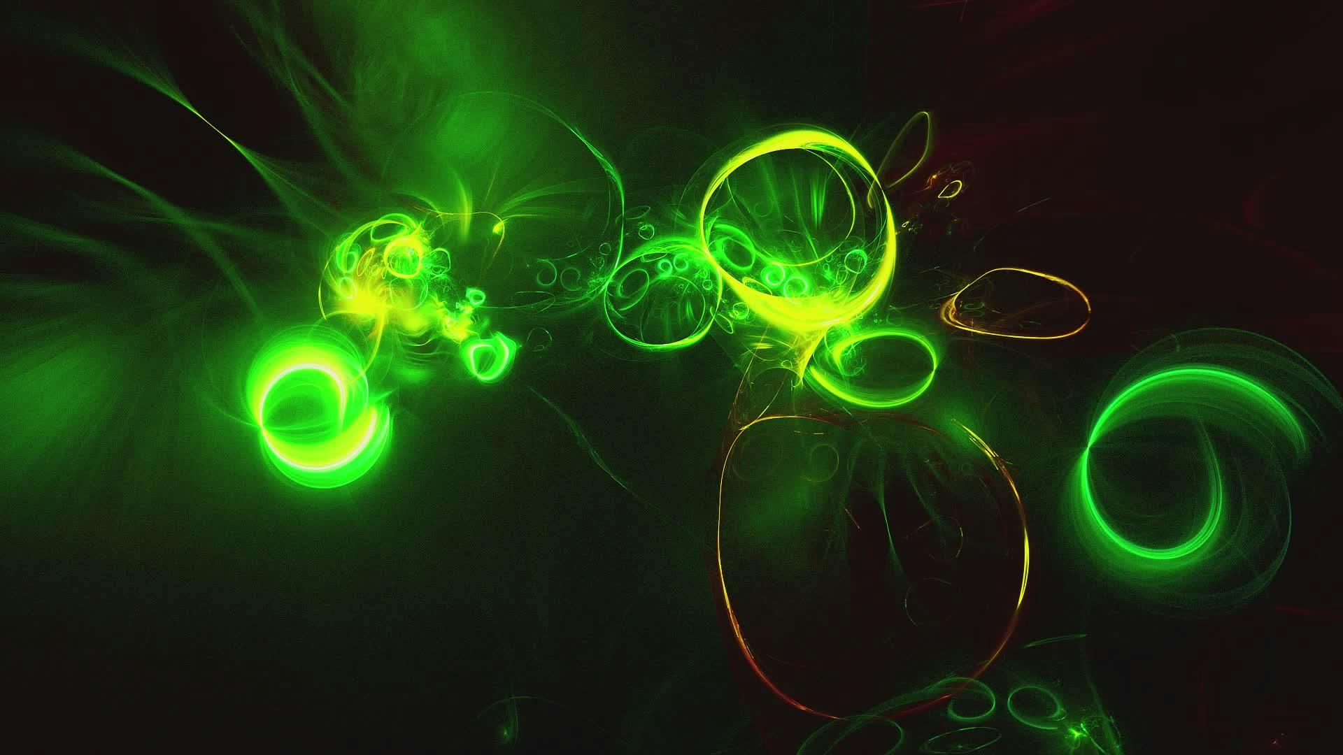 Dynamic Green Abstract Animation Video Loop Free Stock Video Footage ...