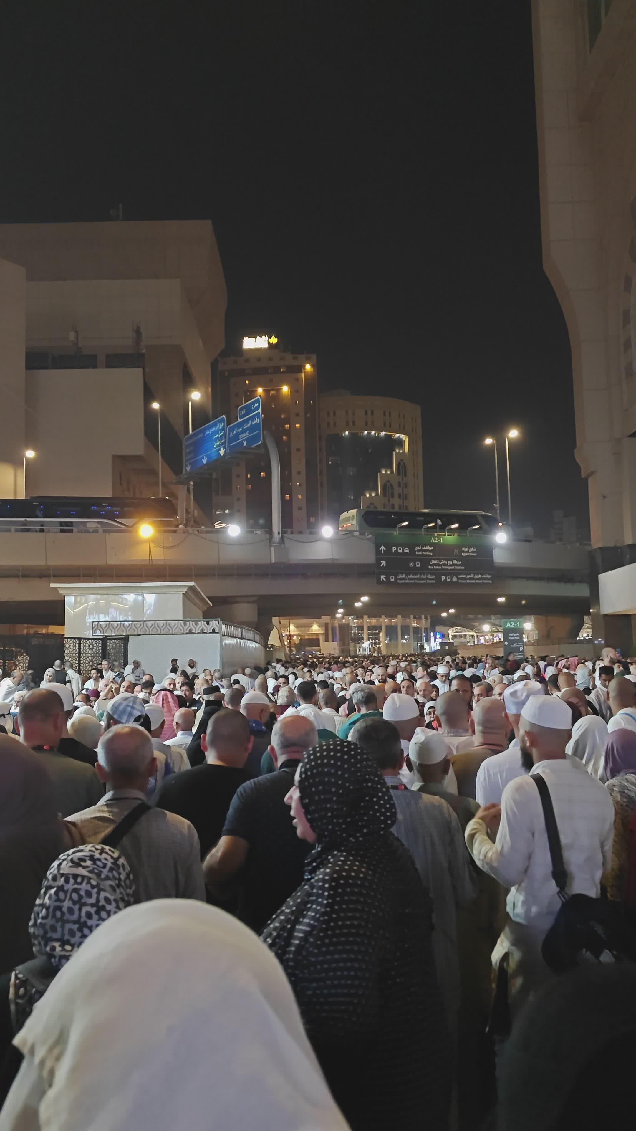 Crowd Gathering at Night in Urban Area Free Stock Video Footage ...