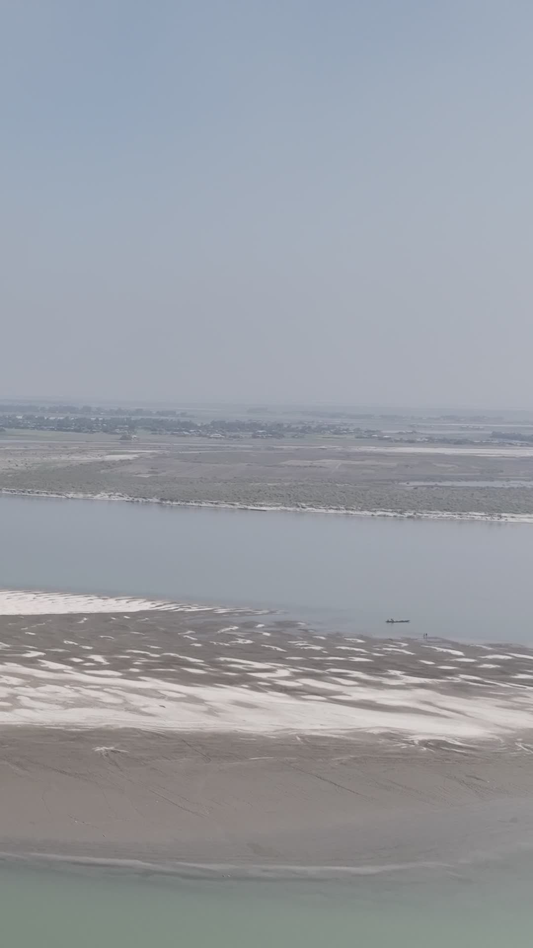 Serene Aerial View of Jamuna River, Bangladesh Free Stock Video Footage ...