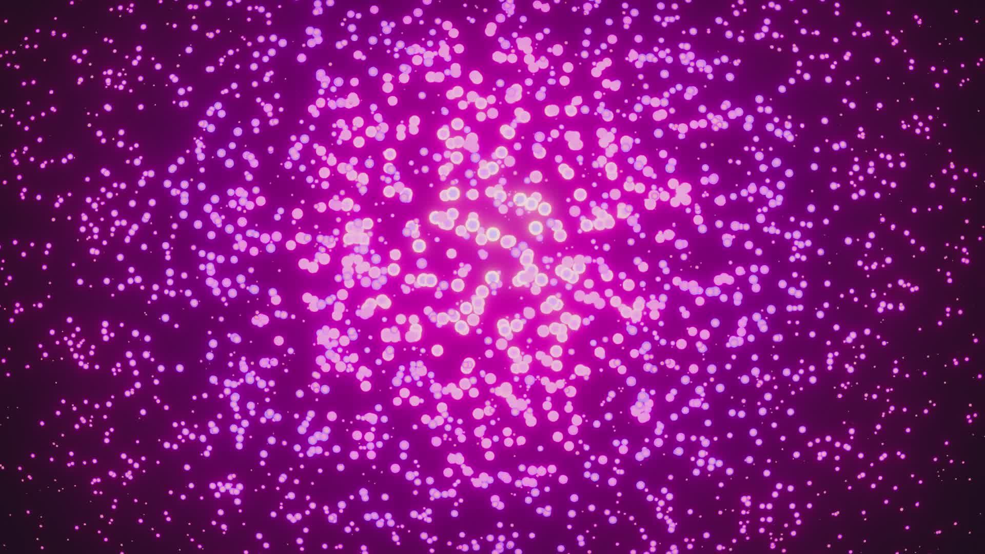 Vibrant Pink Particle Burst in Motion Free Stock Video Footage, Royalty ...