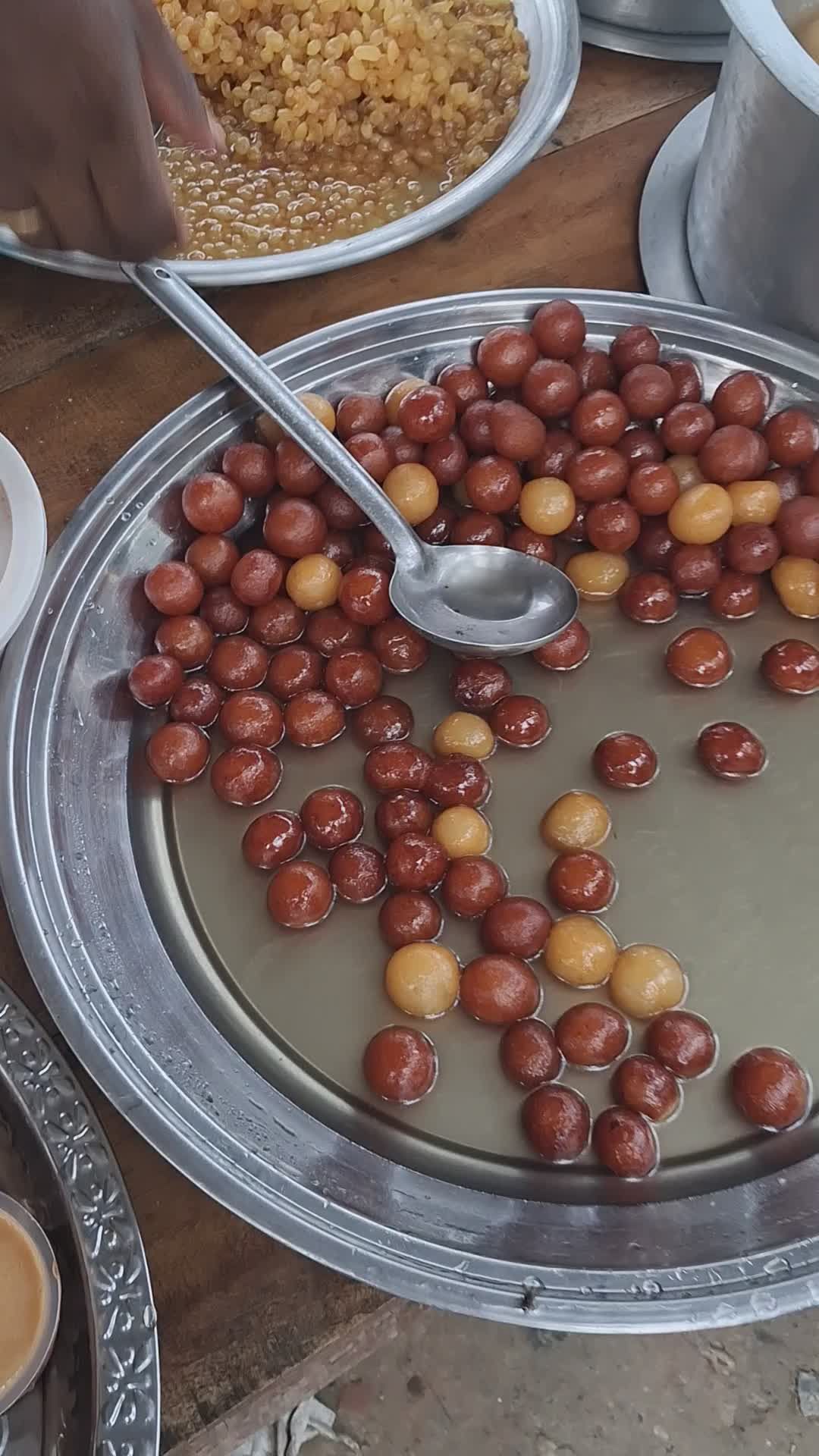 Sweet Delights at Local Street Food Market Free Stock Video Footage ...