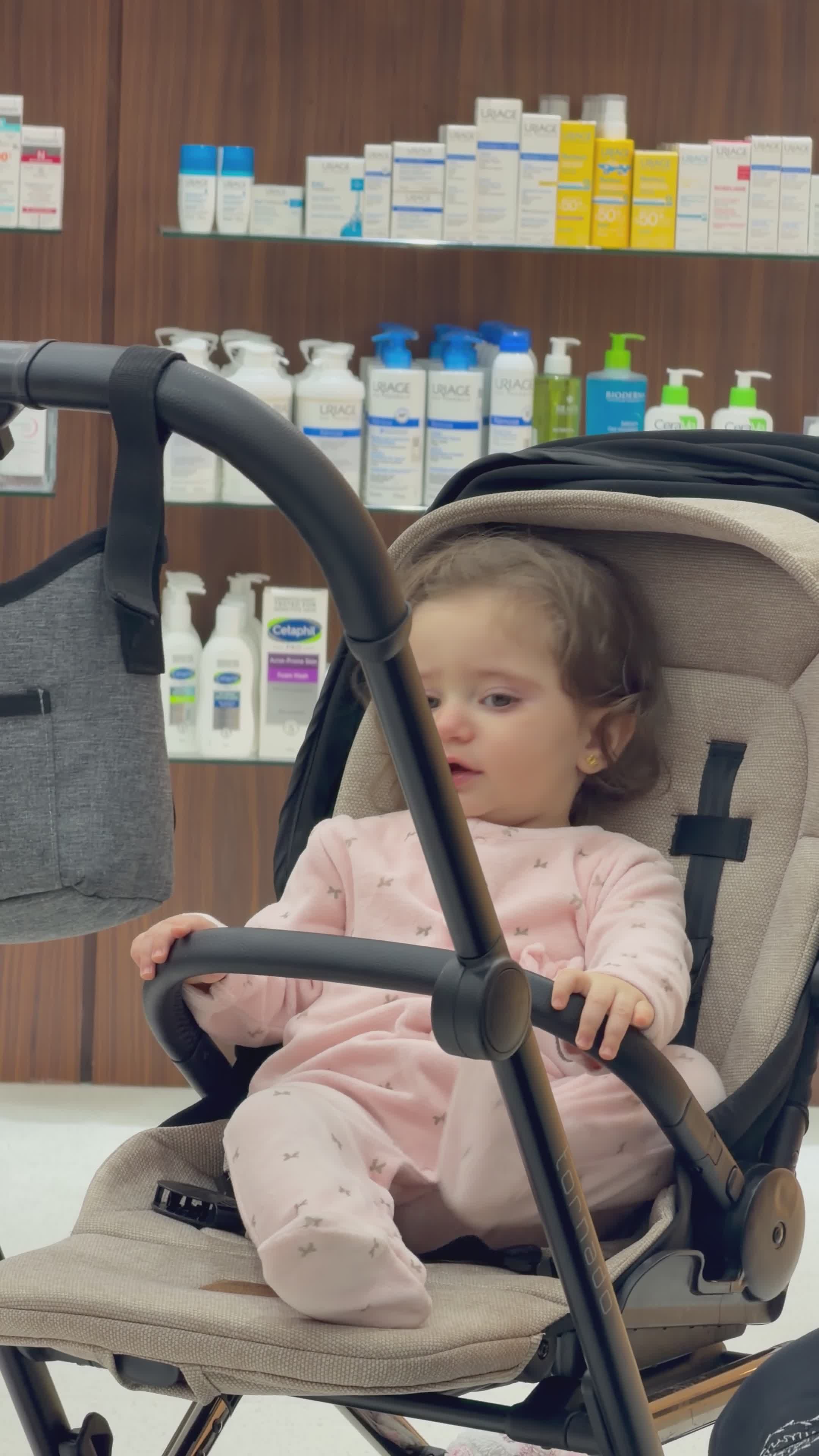 Adorable Baby in Stroller at Pharmacy Free Stock Video Footage, Royalty ...