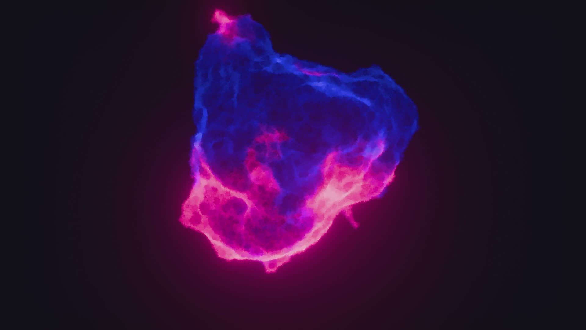 Energetic Neon Plasma Cloud Animation Free Stock Video Footage, Royalty ...