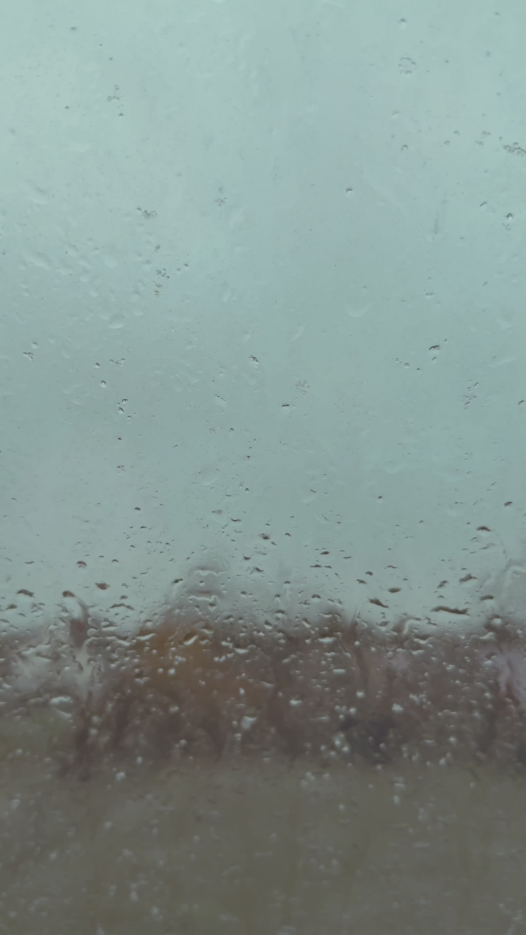 Raindrops on Window in Winter Storm Free Stock Video Footage, Royalty ...