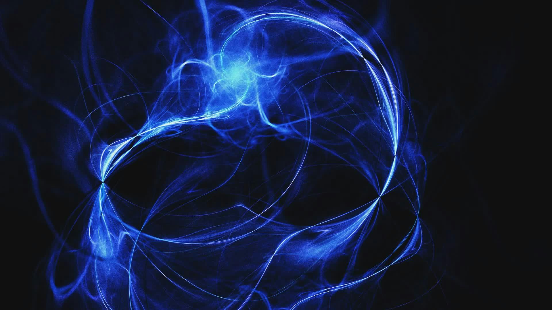 Dynamic Blue Abstract Energy Animation Free Stock Video Footage ...
