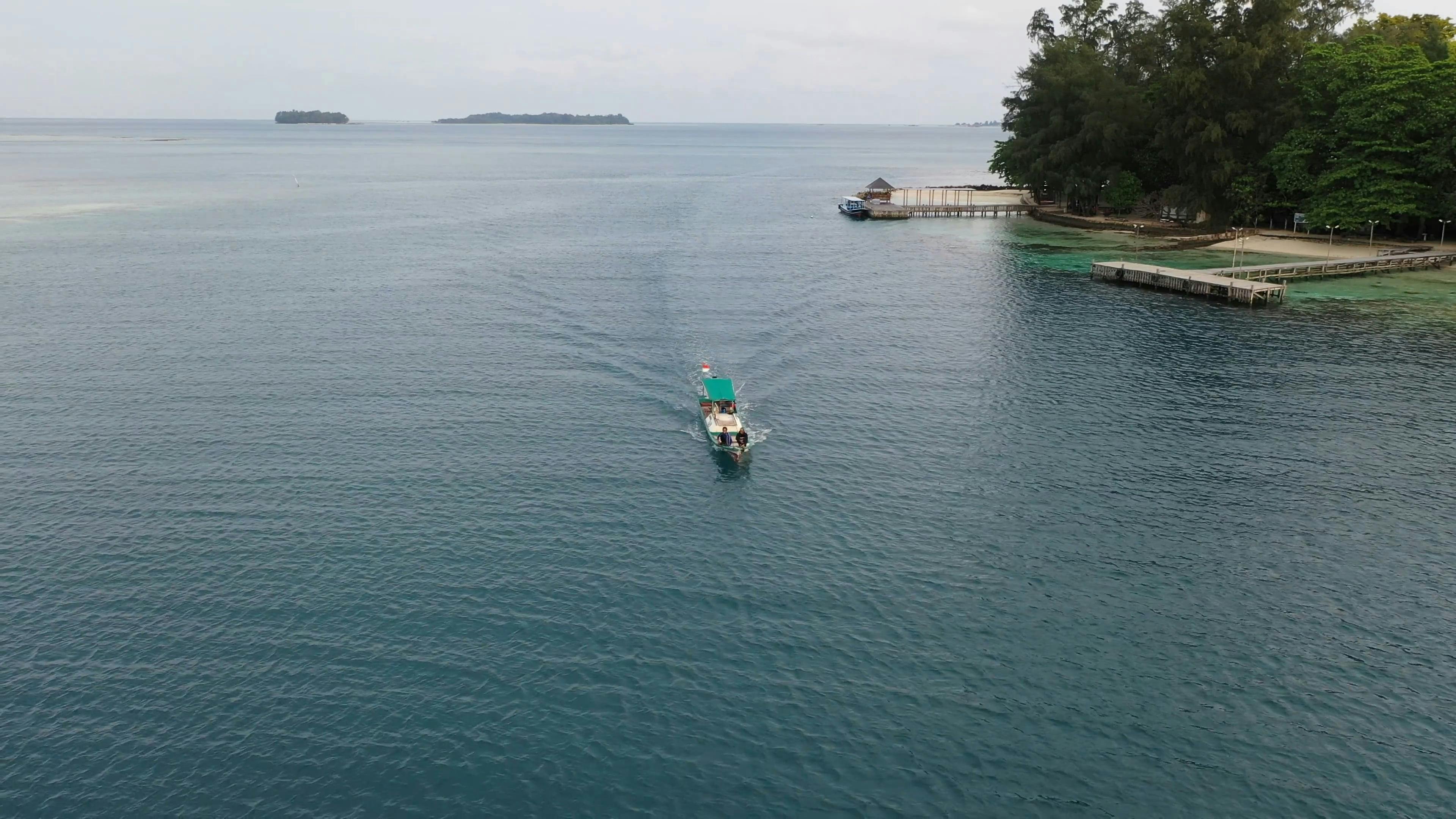 Aerial Shot Of Island · Free Stock Video