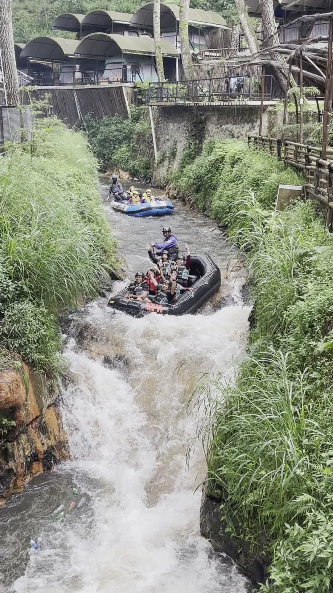 Exciting River Rafting Adventure in Rapids Free Stock Video Footage ...