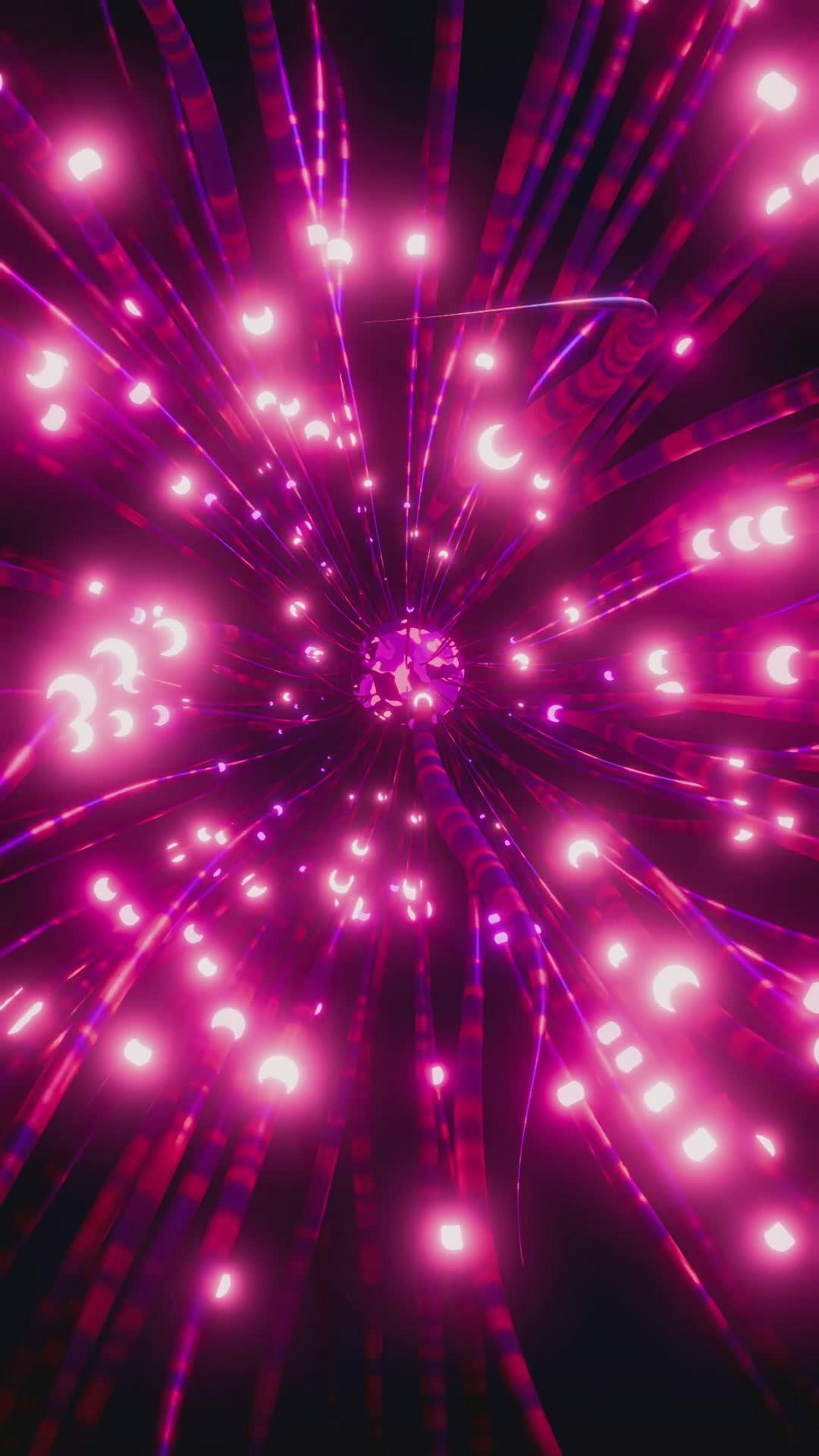 Vibrant Pink Light Effects in Motion Free Stock Video Footage, Royalty ...
