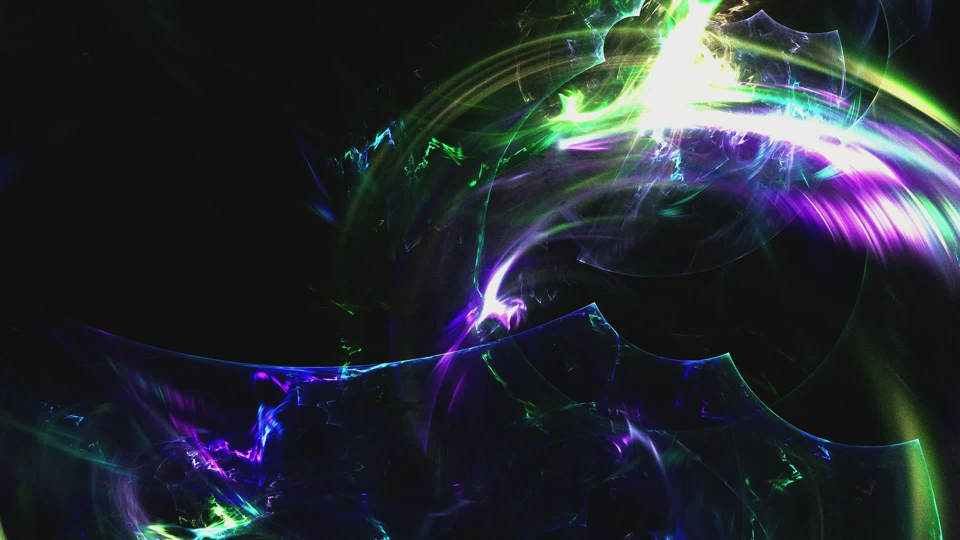 Animación De Energía Abstracta Azul Dinámica · Vídeo de stock gratuito