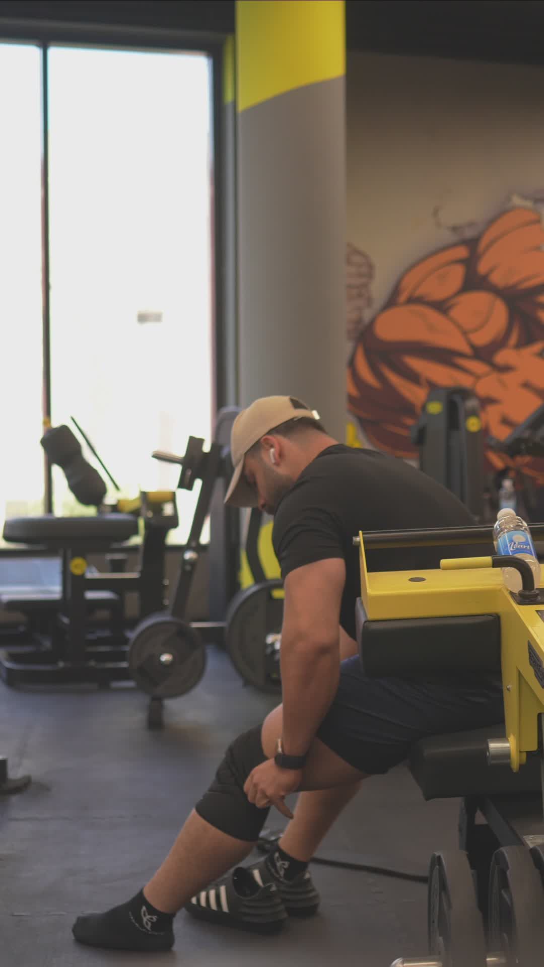 Man Resting in Gym Near Exercise Equipment Free Stock Video Footage ...
