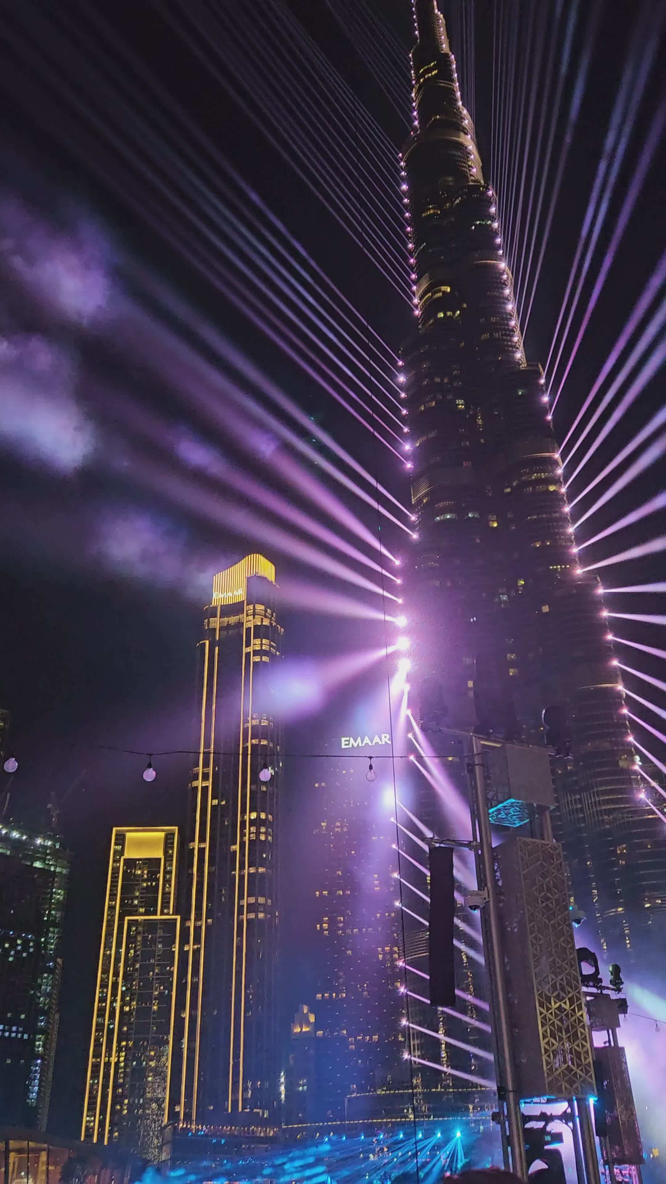 Flashing Street Lights Near A Tall Building Free Stock Video Footage ...