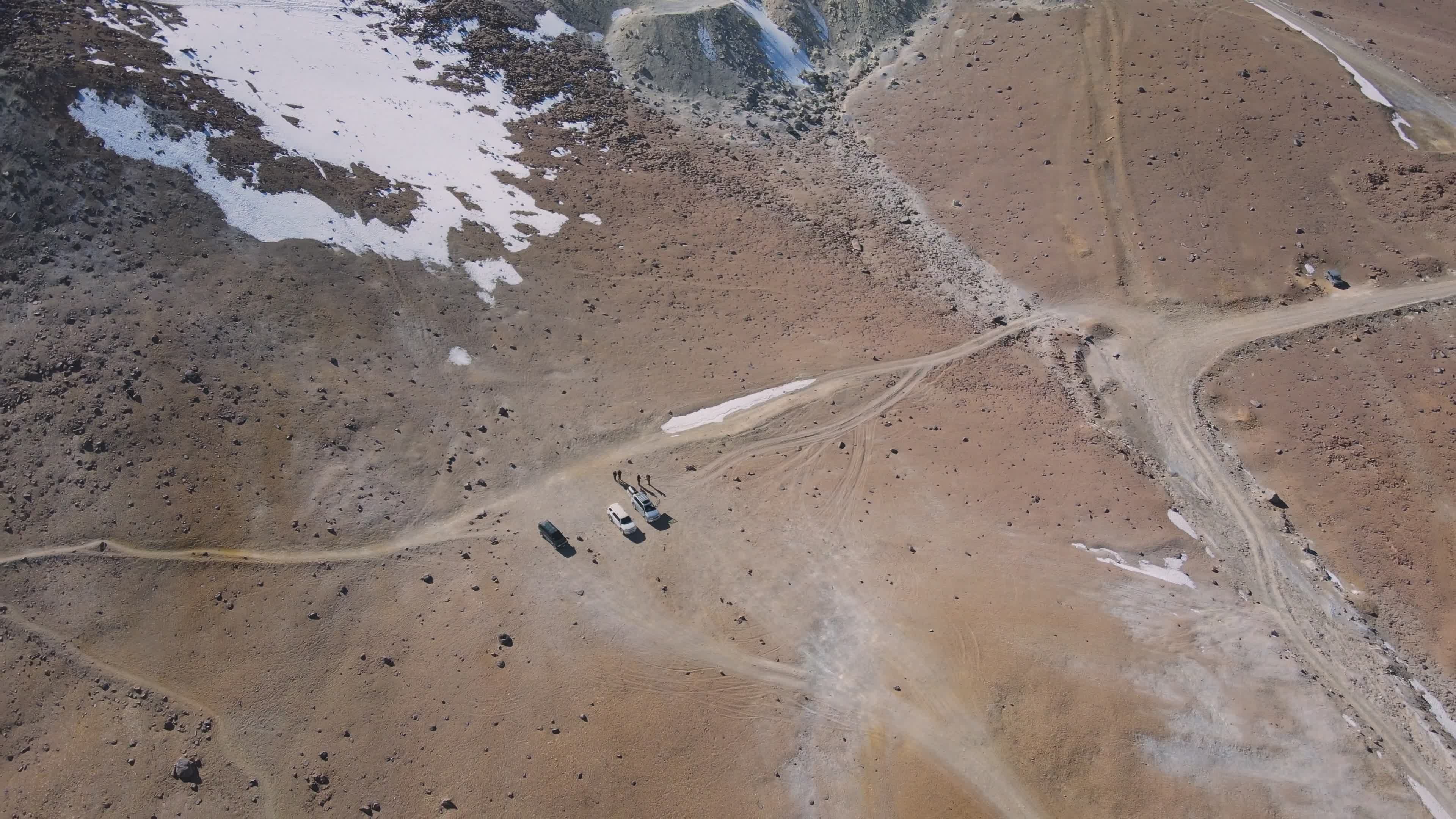 Aerial View of Atacama Desert Mountain Landscape Free Stock Video ...
