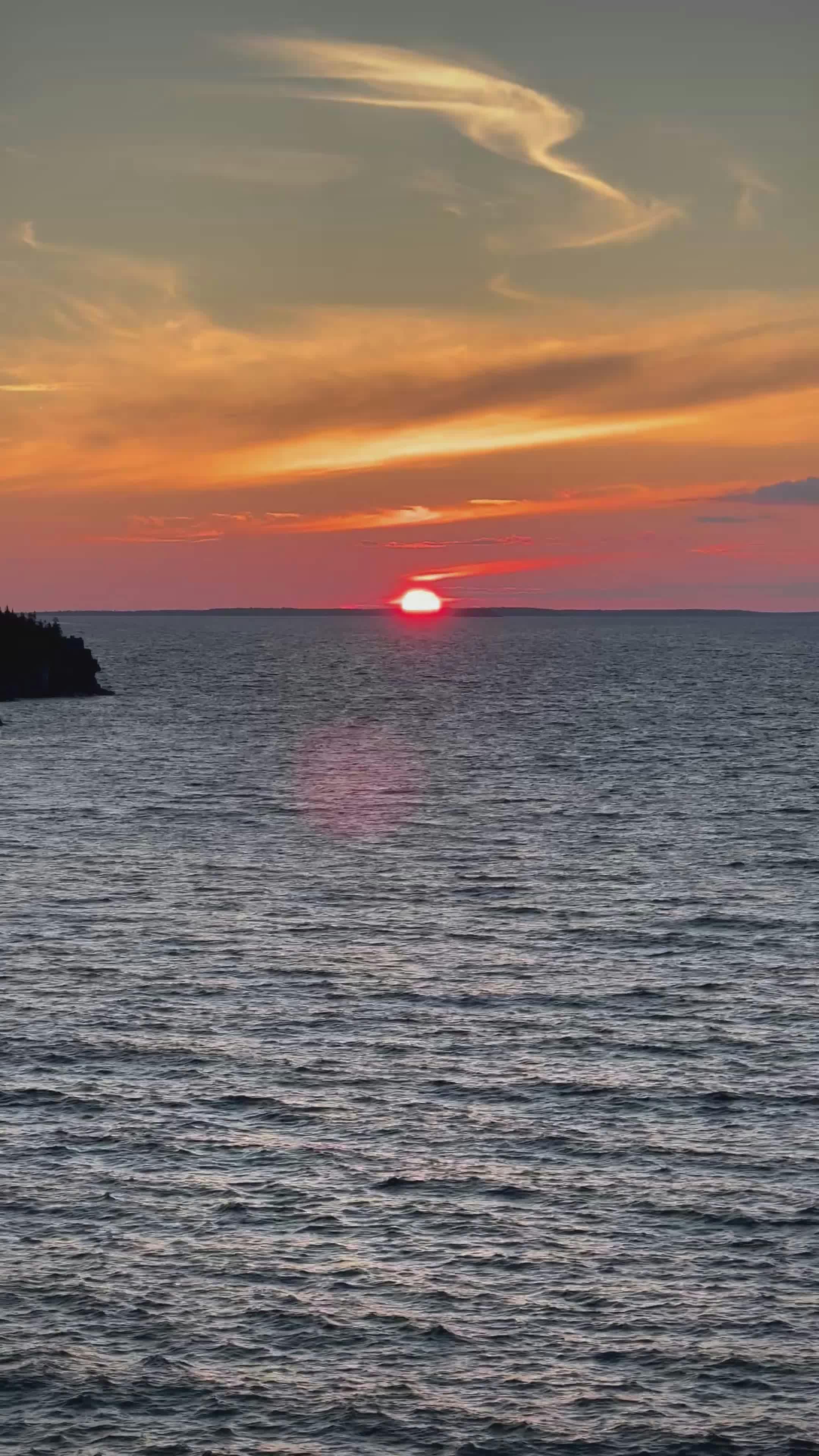 Stunning Ocean Sunset with Dramatic Sky Free Stock Video Footage ...