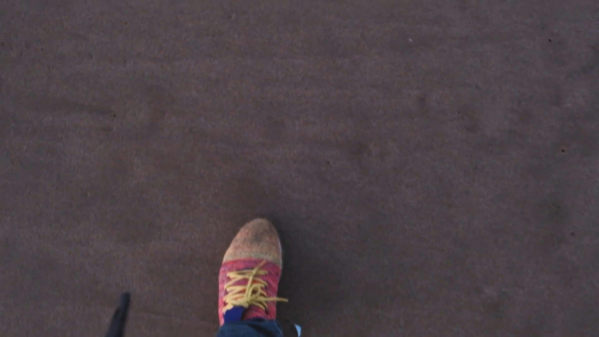 Slow Motion of Footsteps · Free Stock Video
