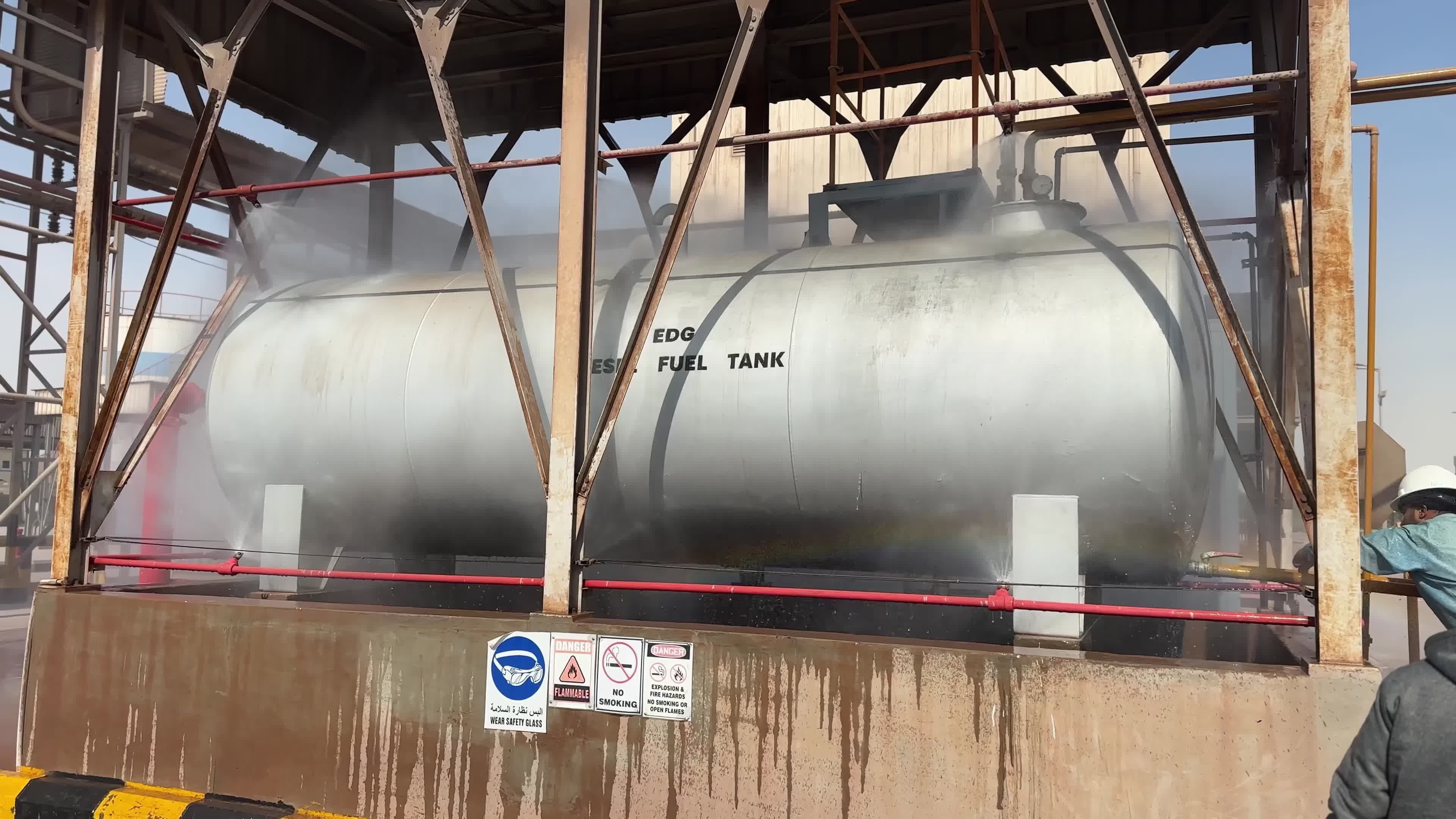 Industrial Fuel Tank Safety Inspection Free Stock Video Footage ...