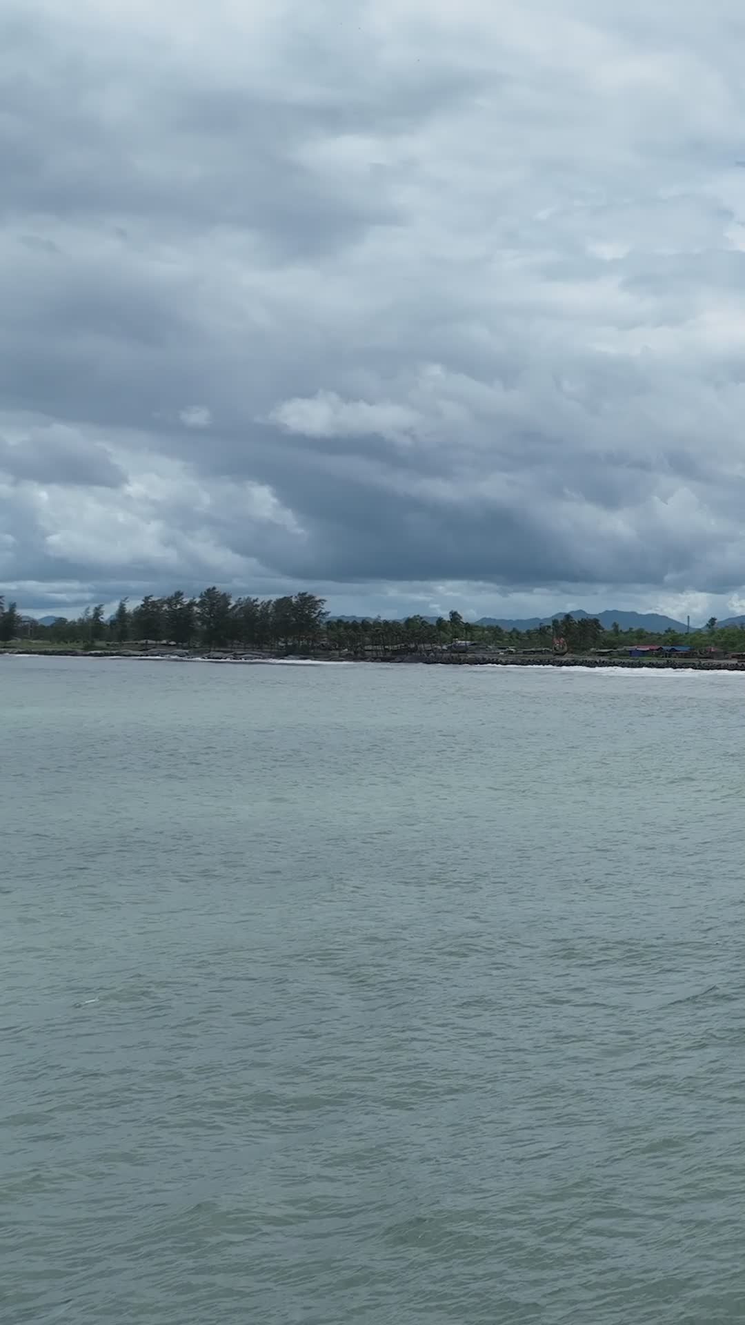 Drone Footage of Calm Tropical Beach Waters Free Stock Video Footage ...