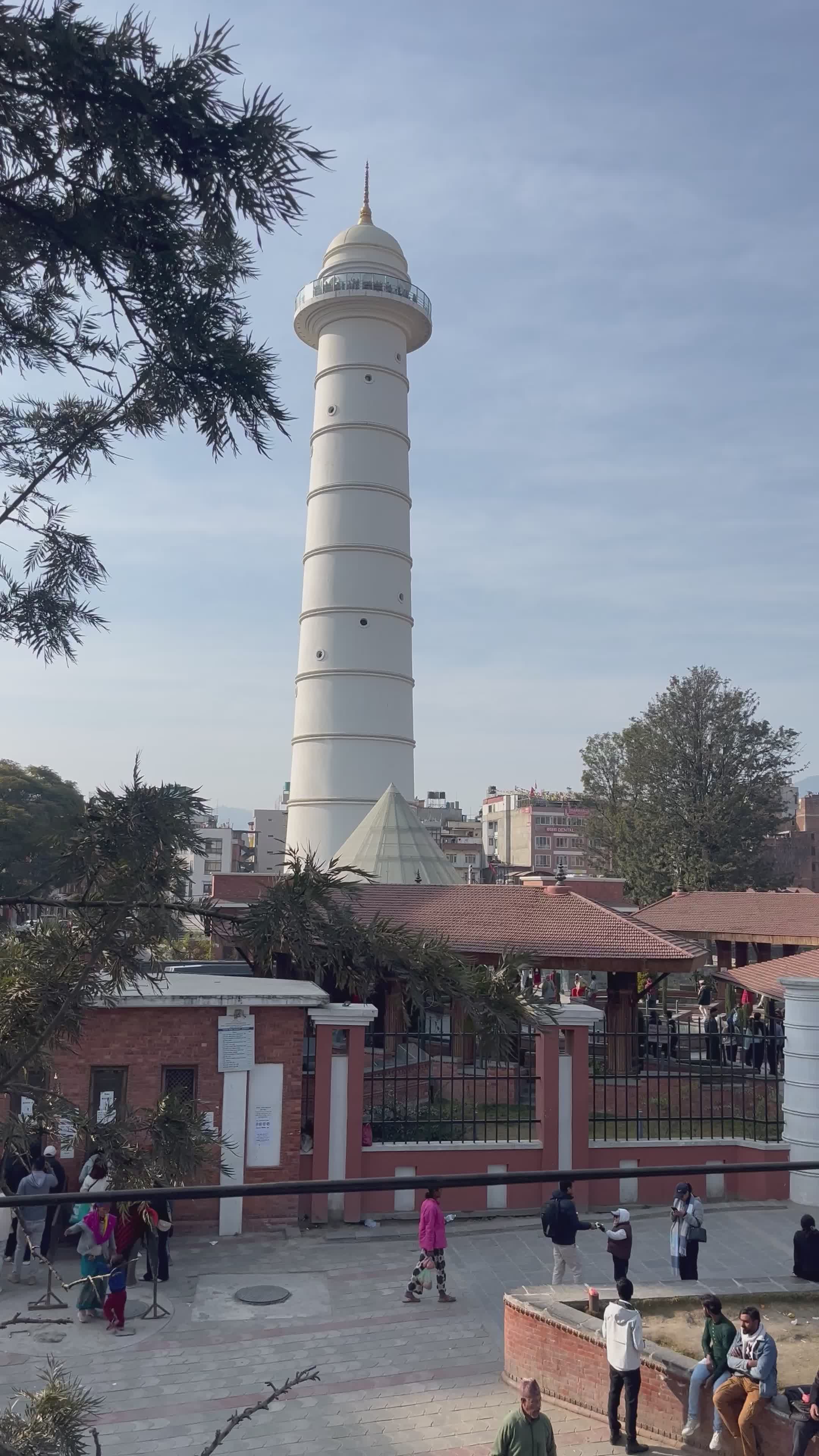 Historic Dharahara Tower in Kathmandu Free Stock Video Footage, Royalty ...
