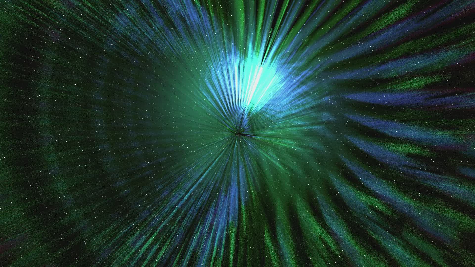 Dynamic Starfield Warp Animation in Space Free Stock Video Footage ...